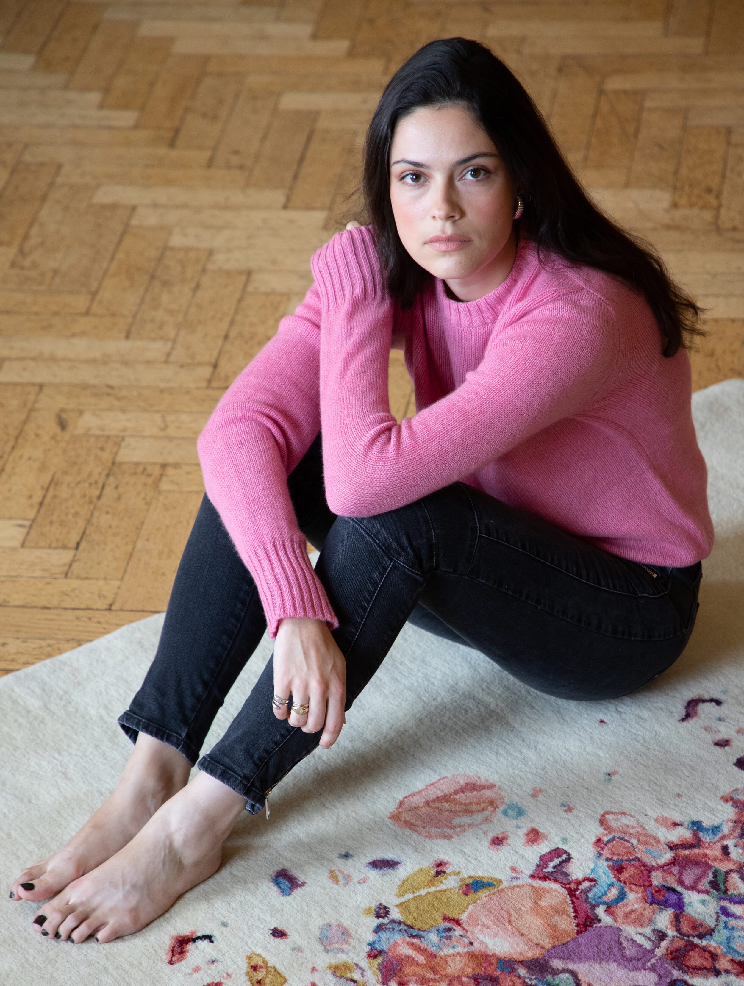 Amber | Brora Portraits | Organic Cotton & Scottish Cashmere