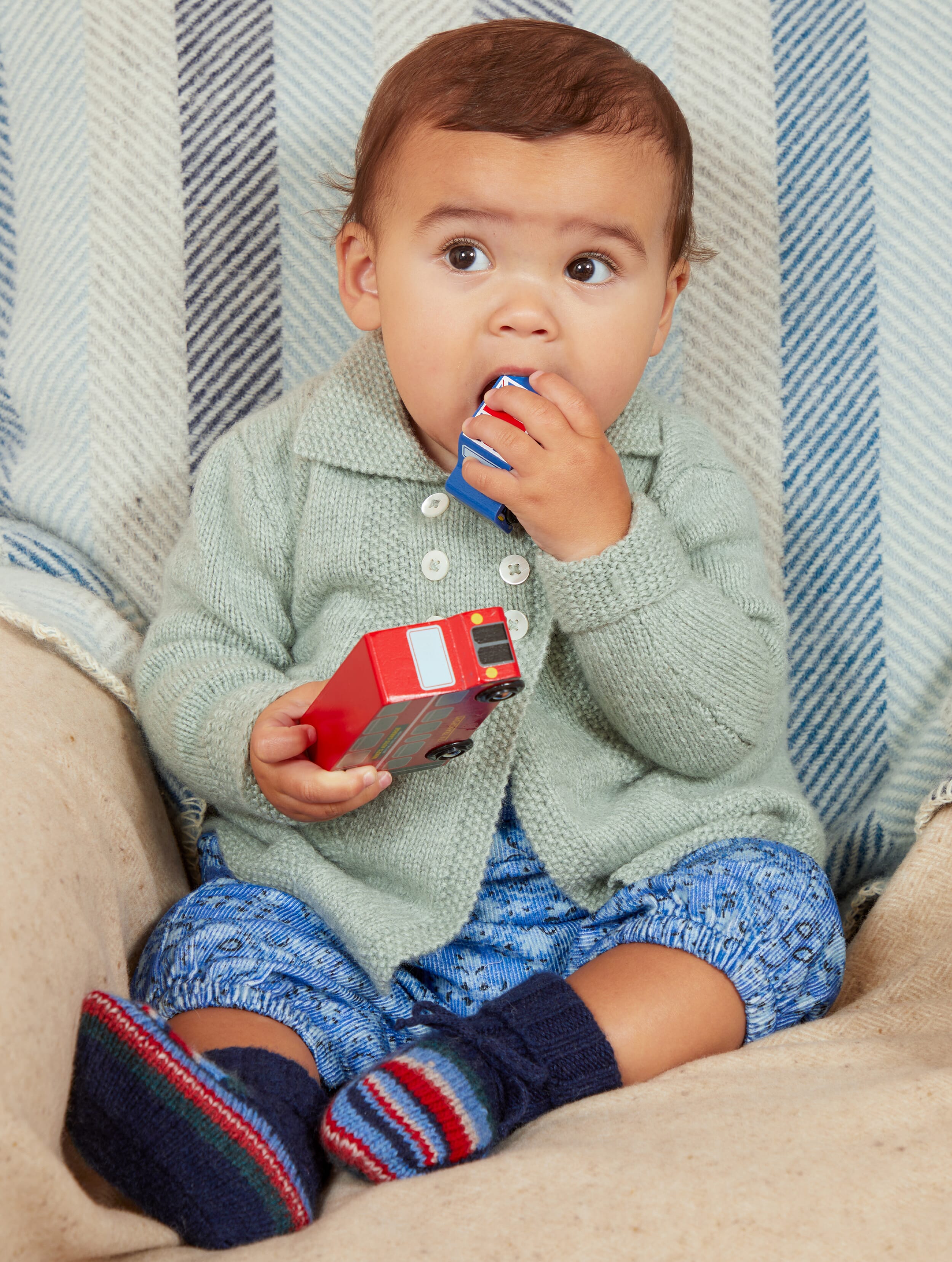 Scottish Cashmere for Babies, Hand Knitted Baby Clothing | Brora