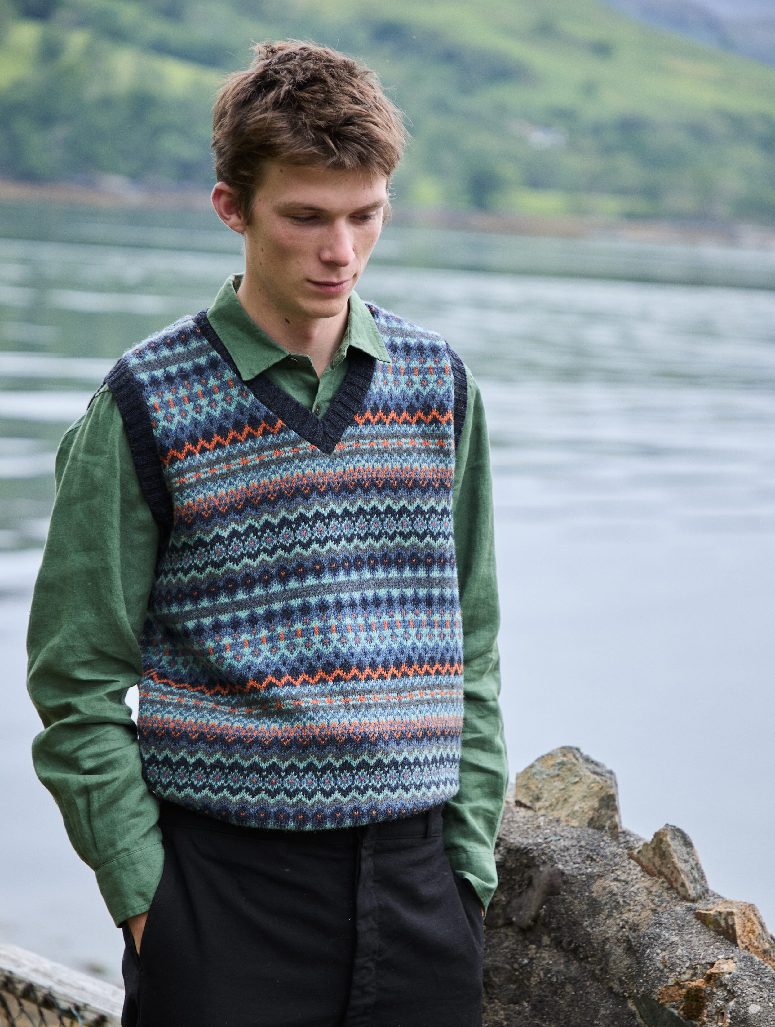 Men's Scottish Cashmere | Jumpers, Tanks & Hoodies | Brora