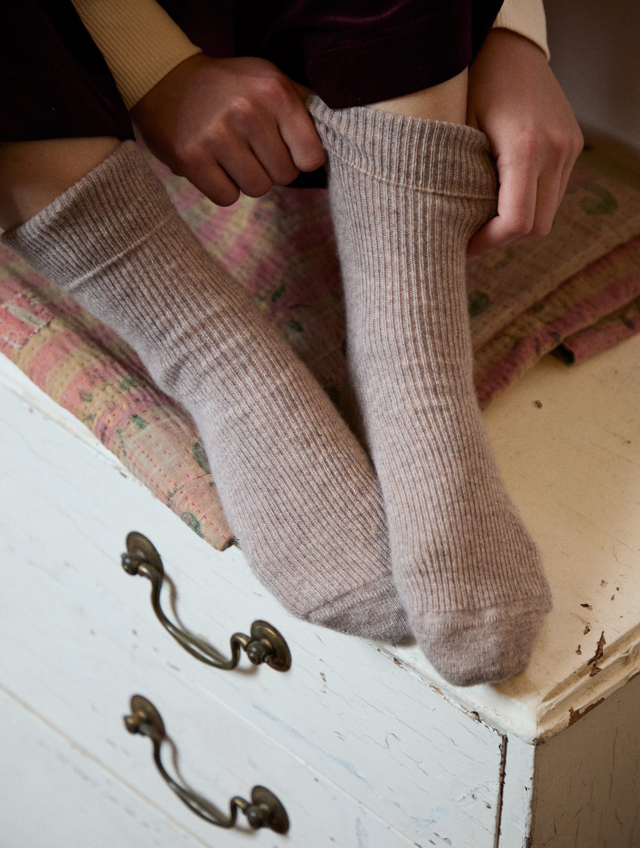 Cashmere Socks | Cashmere Accessories for Women | Brora