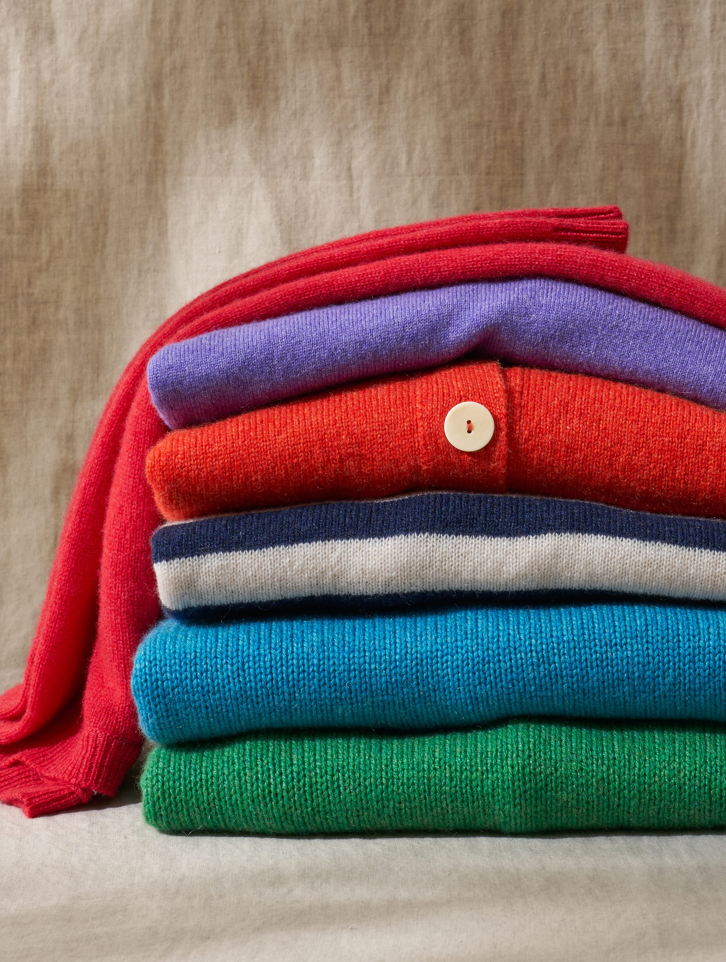 Colourful Scottish cashmere | Womenswear | Brora Fashion