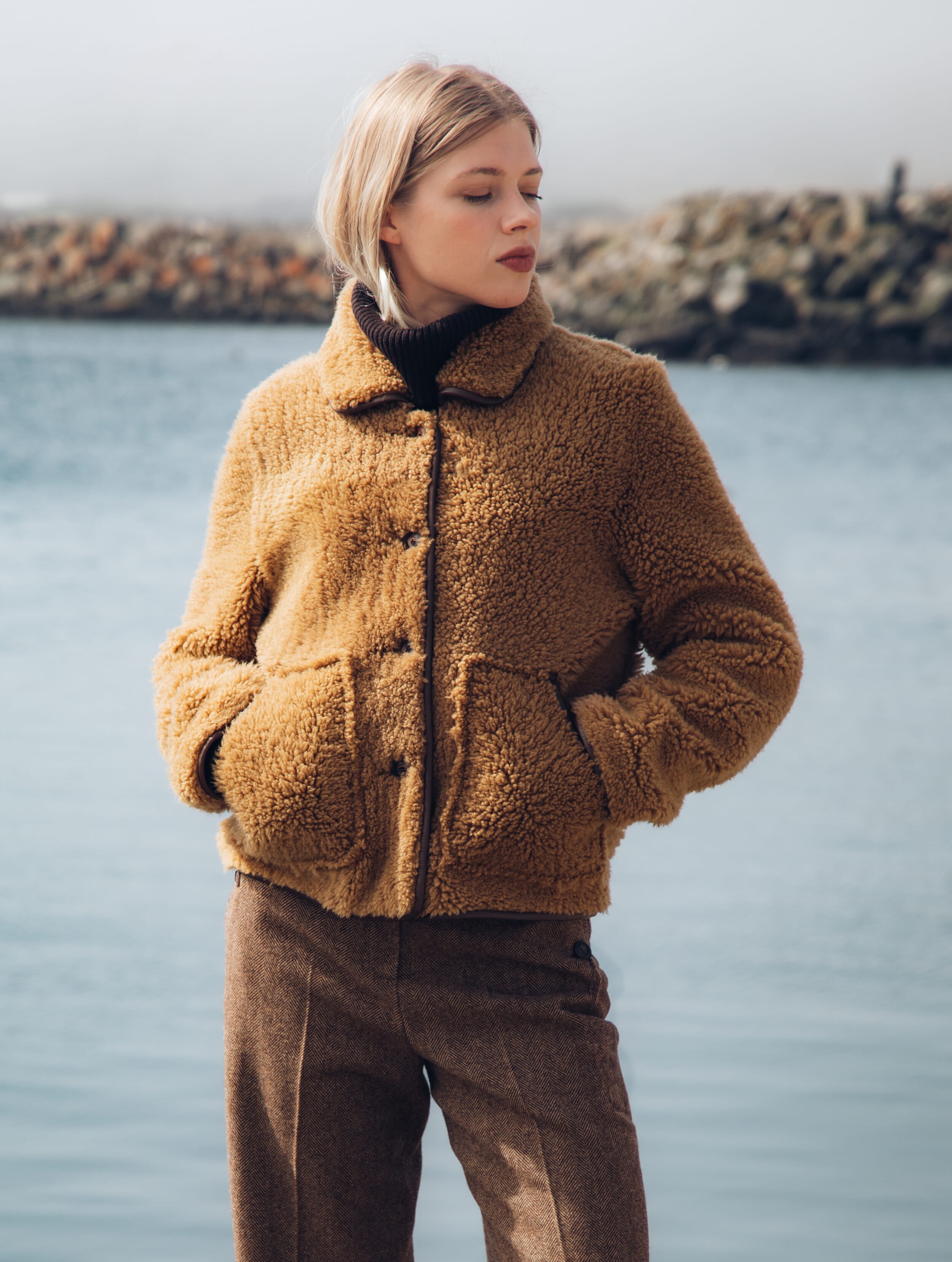 Women’s Coats & Jackets | Light Layers & British Made | Brora