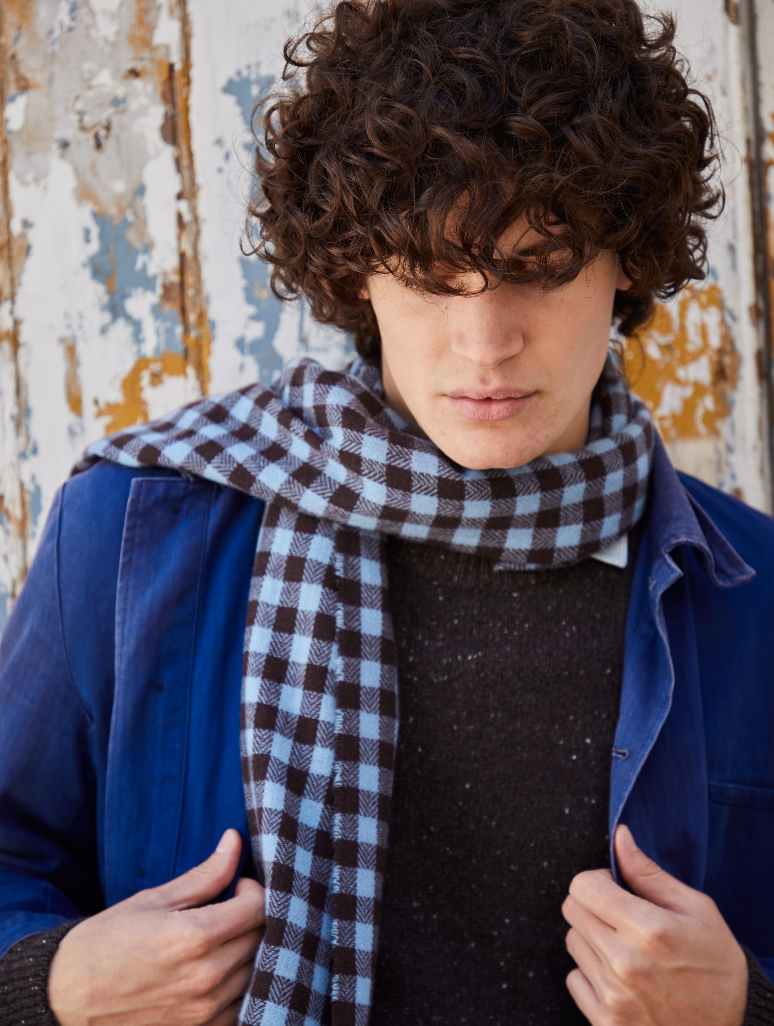 Men's Cashmere Accessories | Hats, Gloves & Scarves | Brora