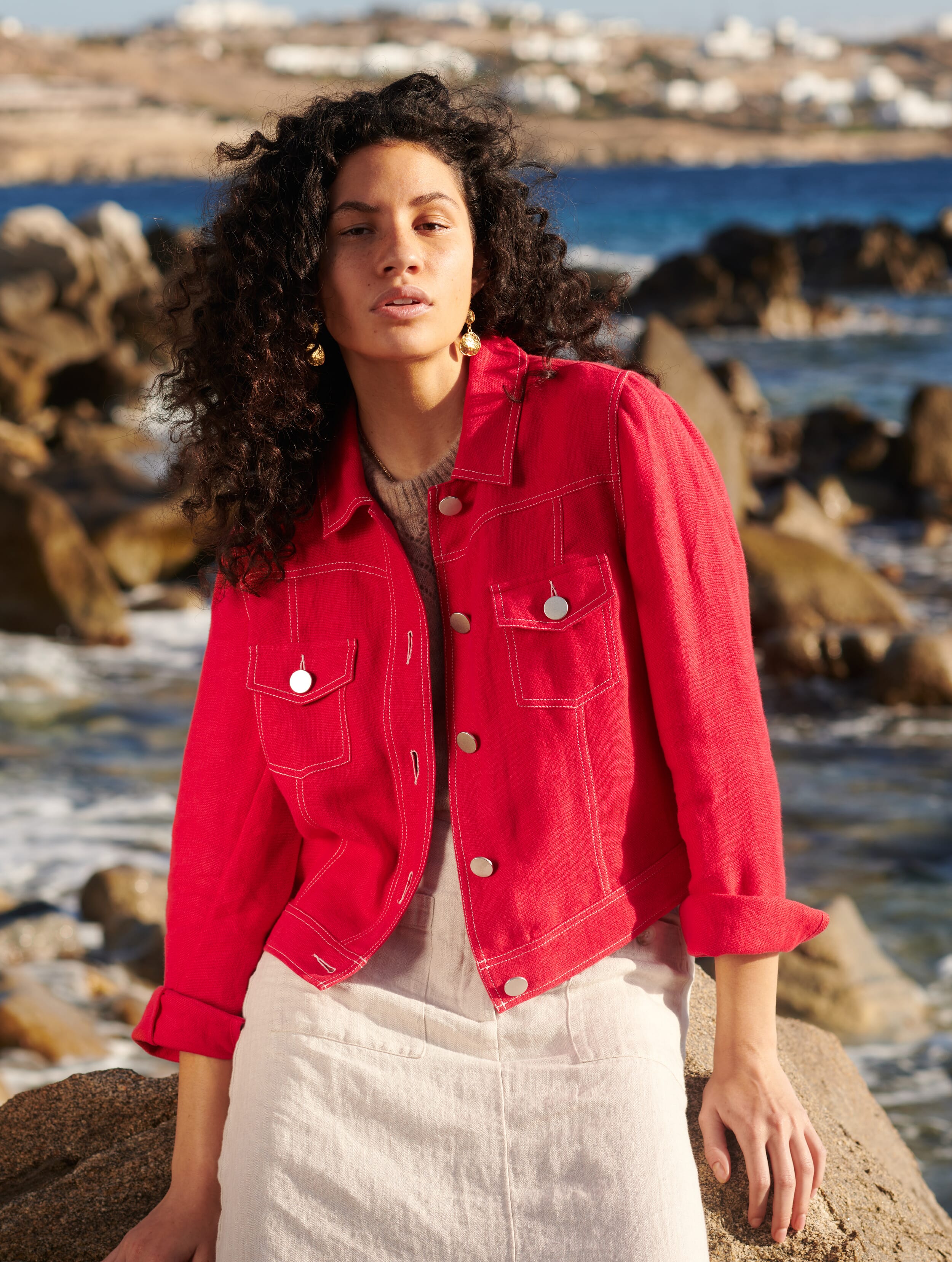 Women’s Coats & Jackets | Light Layers & British Made | Brora