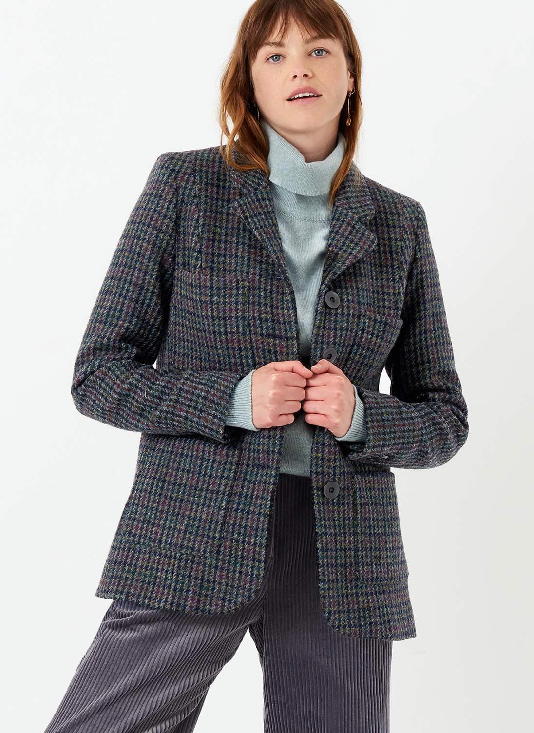 Harris Tweed Utility Jacket Womens Coats And Jackets Brora
