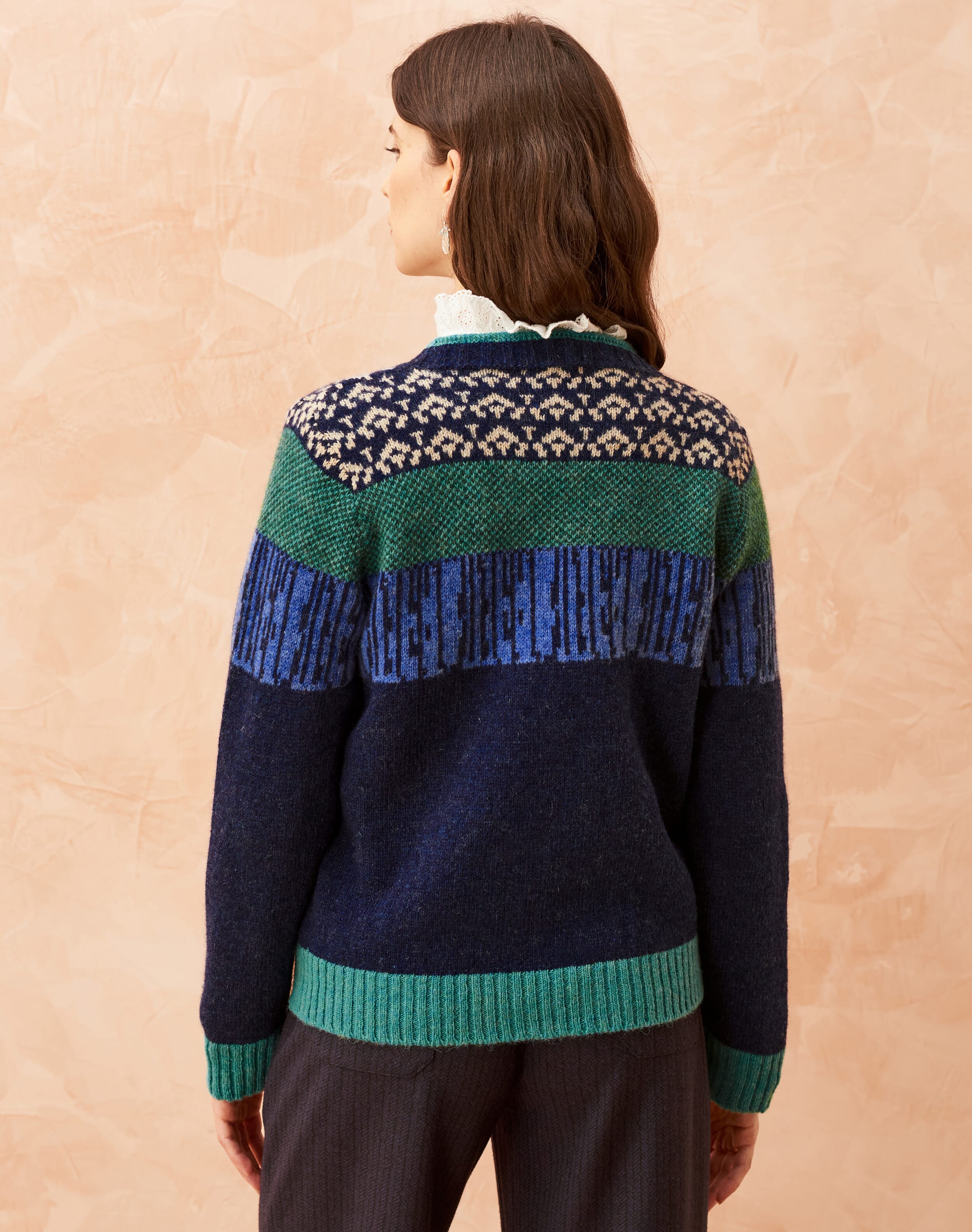Indigo CFW Jumper | Women's Jumpers | Brora Fashion