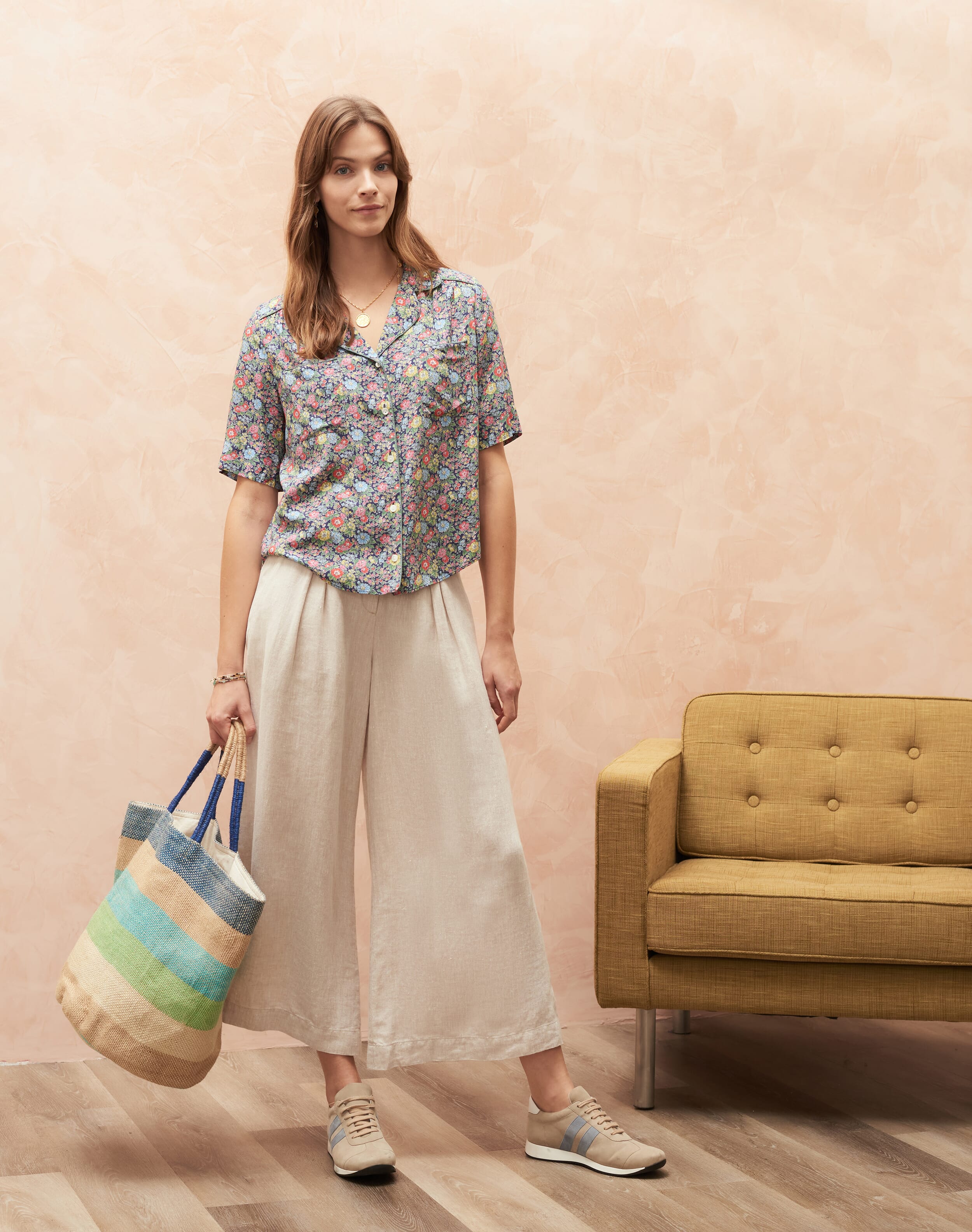 Liberty Print Shirt in Rainbow Bloom | Shirts | Brora