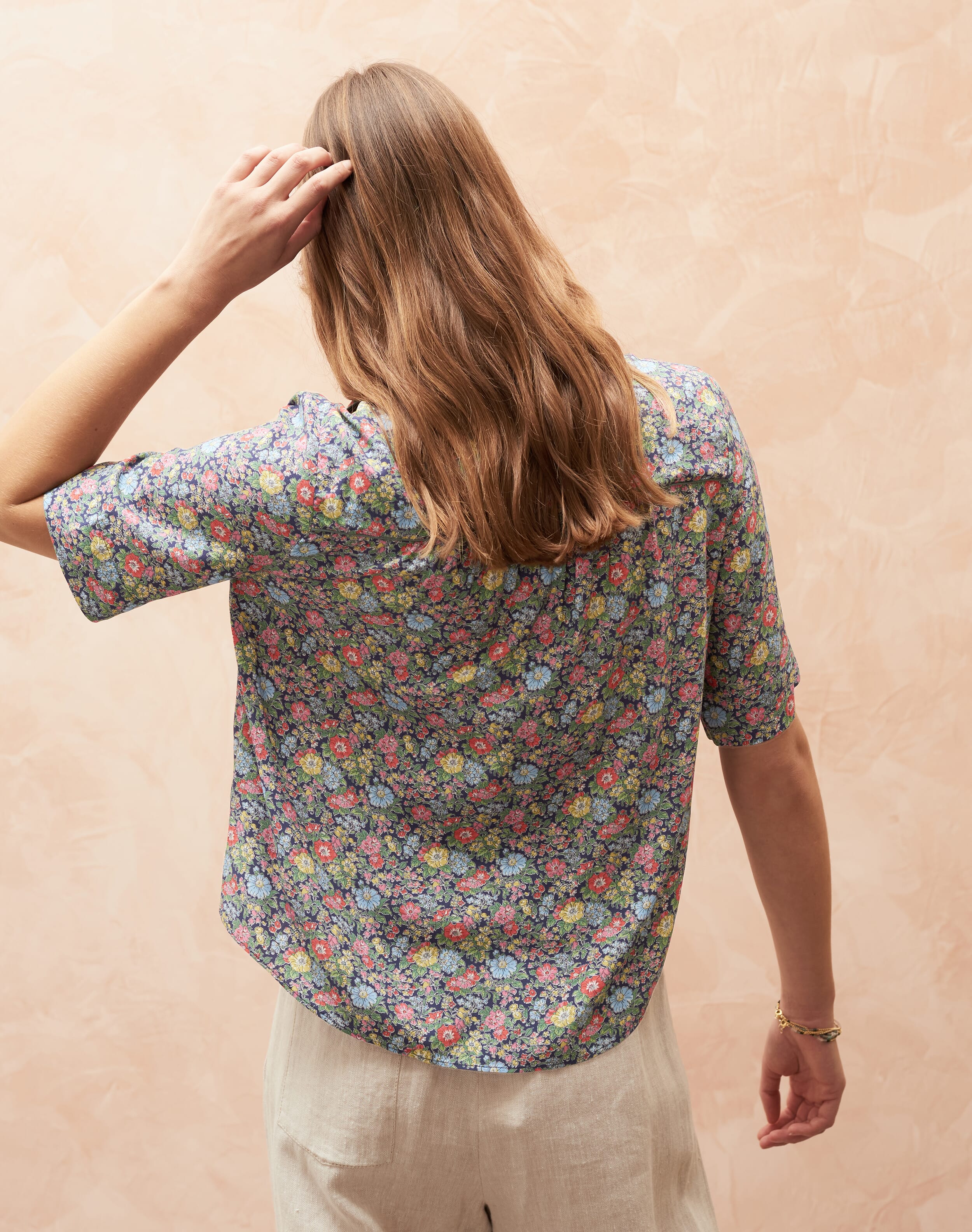 Liberty Print Shirt in Rainbow Bloom | Shirts | Brora