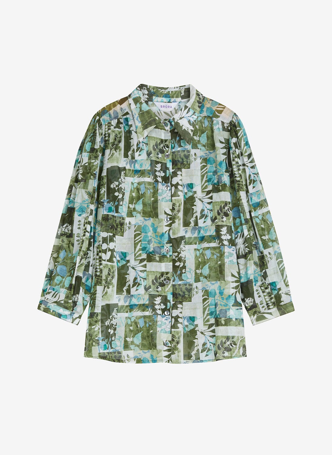 Liberty Print Cotton Chiffon Blouse | Women's Blouses | Brora