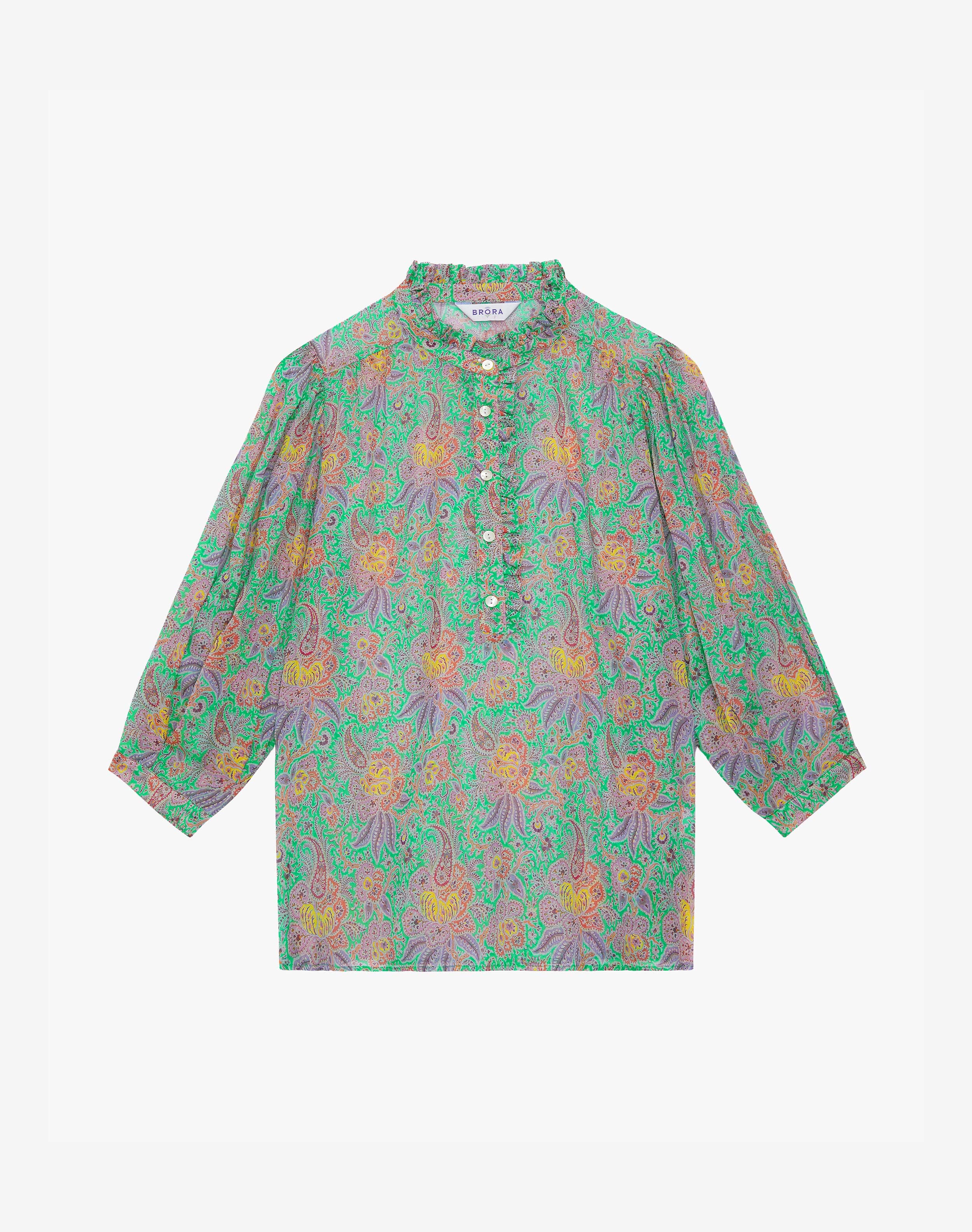 Women's Silk & Organic Cotton Blouses & Shirts | Brora