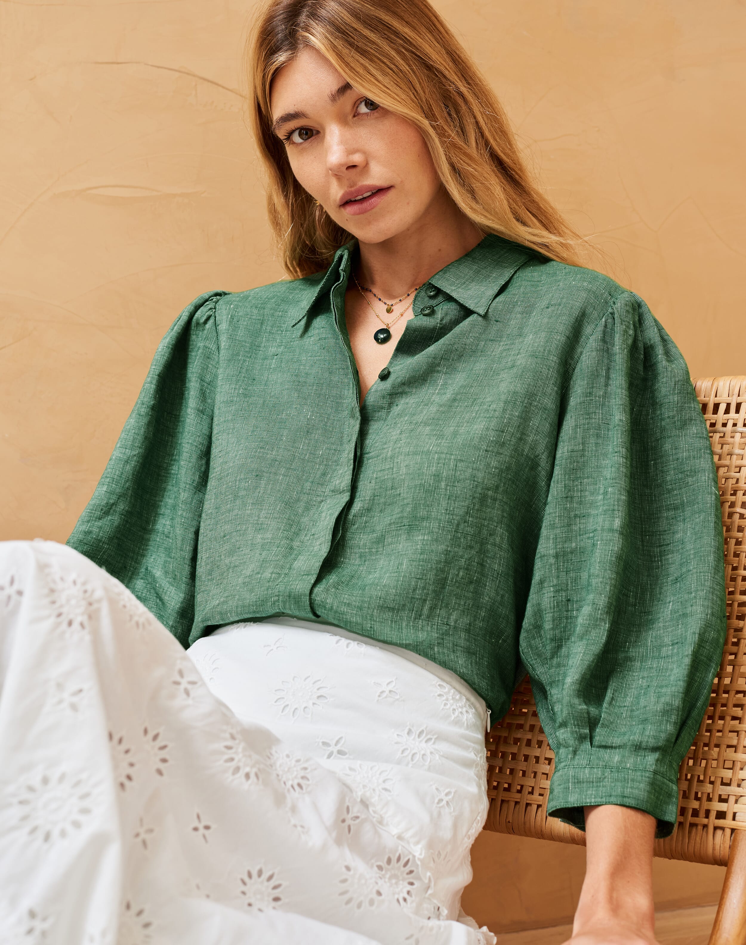 Women's Silk & Organic Cotton Blouses & Shirts | Brora