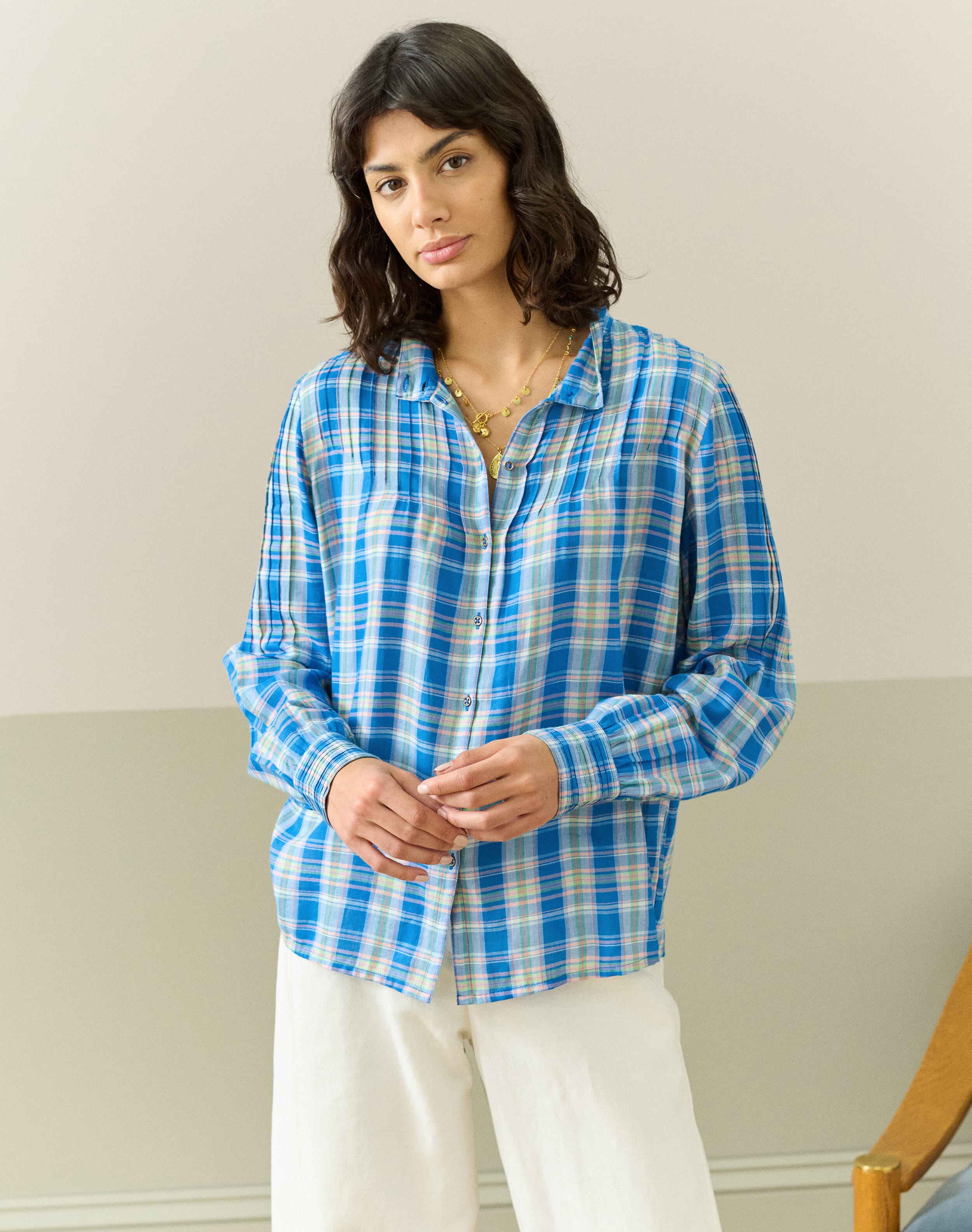 Women's Silk & Organic Cotton Blouses & Shirts | Brora