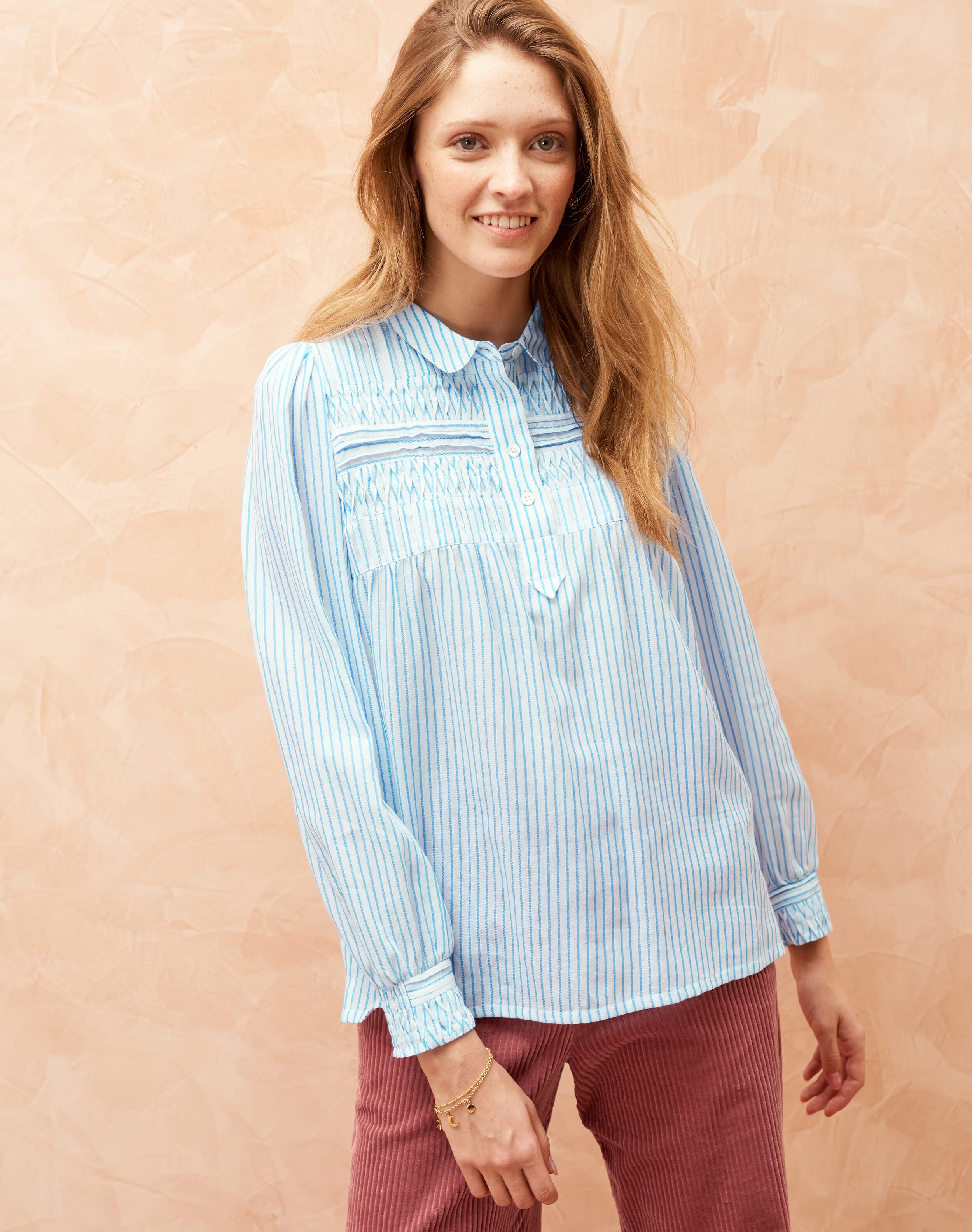 Women's Silk & Organic Cotton Blouses & Shirts | Brora