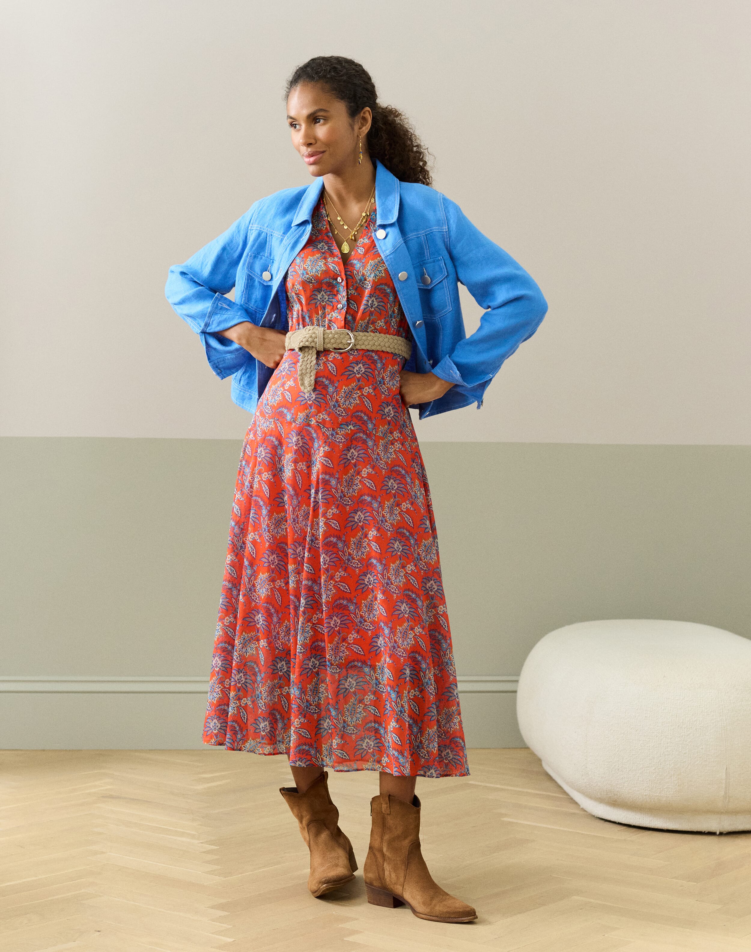 Women's Dresses | Silk Chiffon & Liberty Jersey Styles | Brora