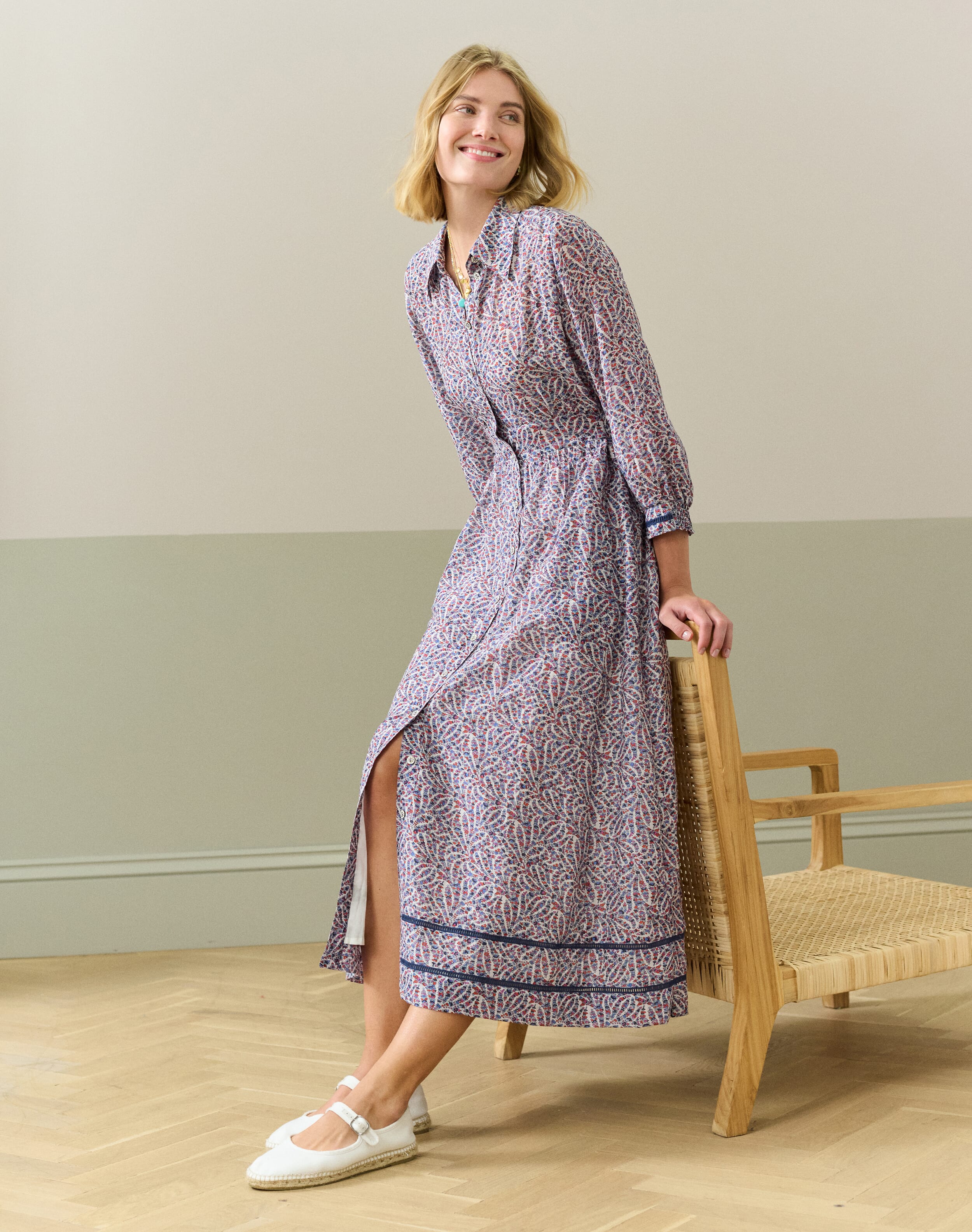Women's Dresses | Silk Chiffon & Liberty Jersey Styles | Brora