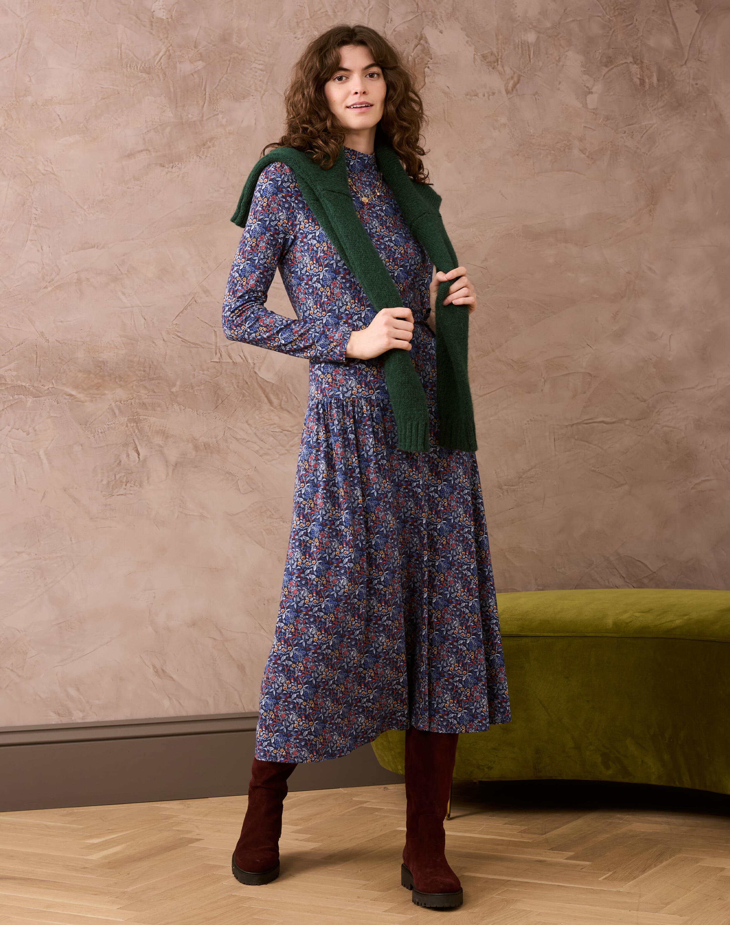Women's Dresses | Silk Chiffon & Liberty Jersey Styles | Brora