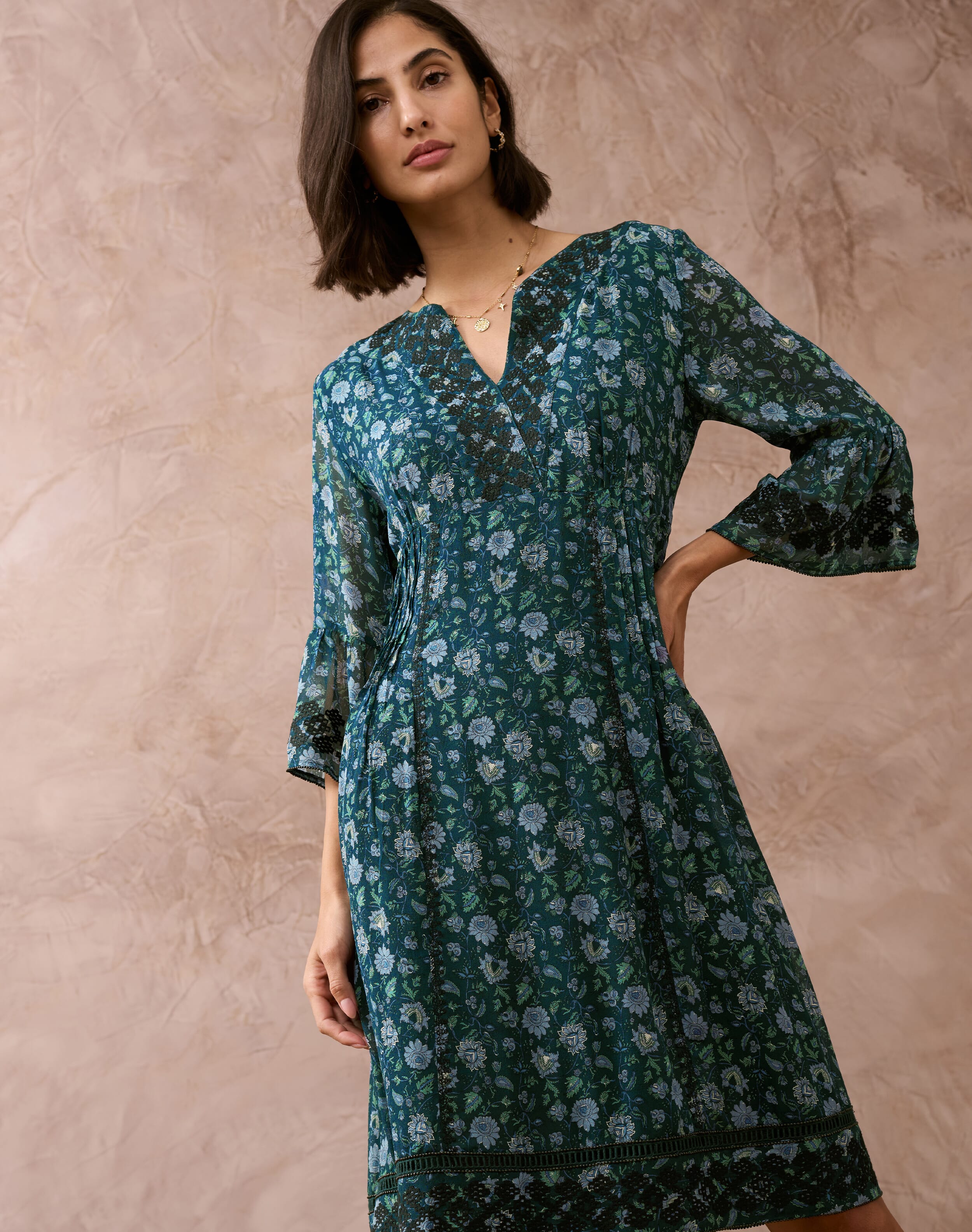 Women's Dresses | Silk Chiffon & Liberty Jersey Styles | Brora