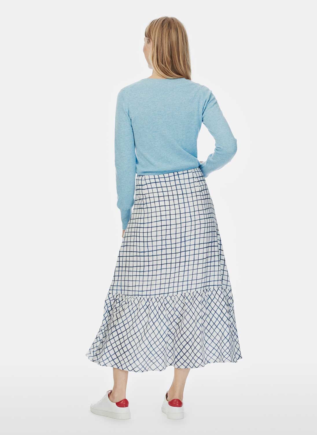 Linen Maxi Skirt | Brora.co.uk