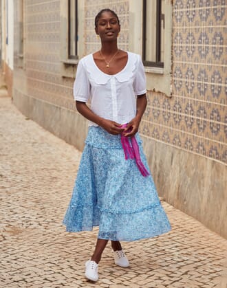 Women’s Skirts | Maxi, Floral & Linen Skirts | Brora Online