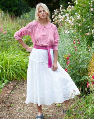 Women’s Skirts | Maxi, Floral & Linen Skirts | Brora Online
