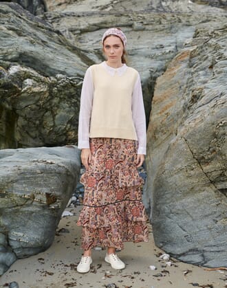 Women’s Skirts | Maxi, Floral & Linen Skirts | Brora Online