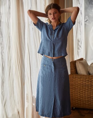 Women’s Skirts | Maxi, Floral & Linen Skirts | Brora Online