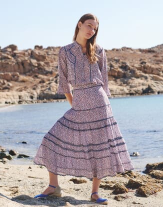 Women’s Skirts | Maxi, Floral & Linen Skirts | Brora Online