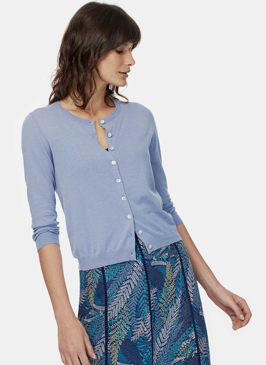 Cotton Cardigan | Brora.co.uk