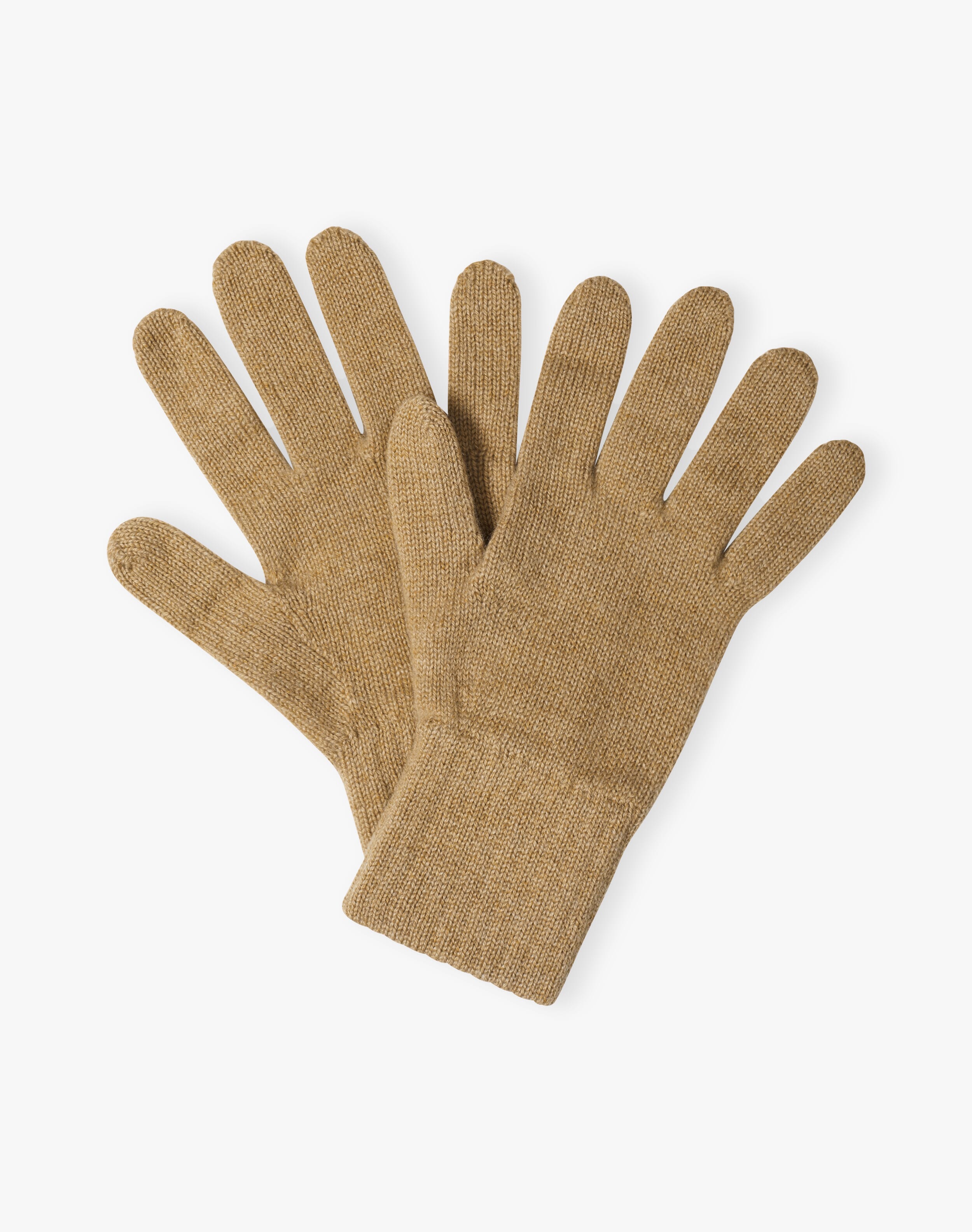 Camel Women's Cashmere Gloves | Brora Cashmere Sale