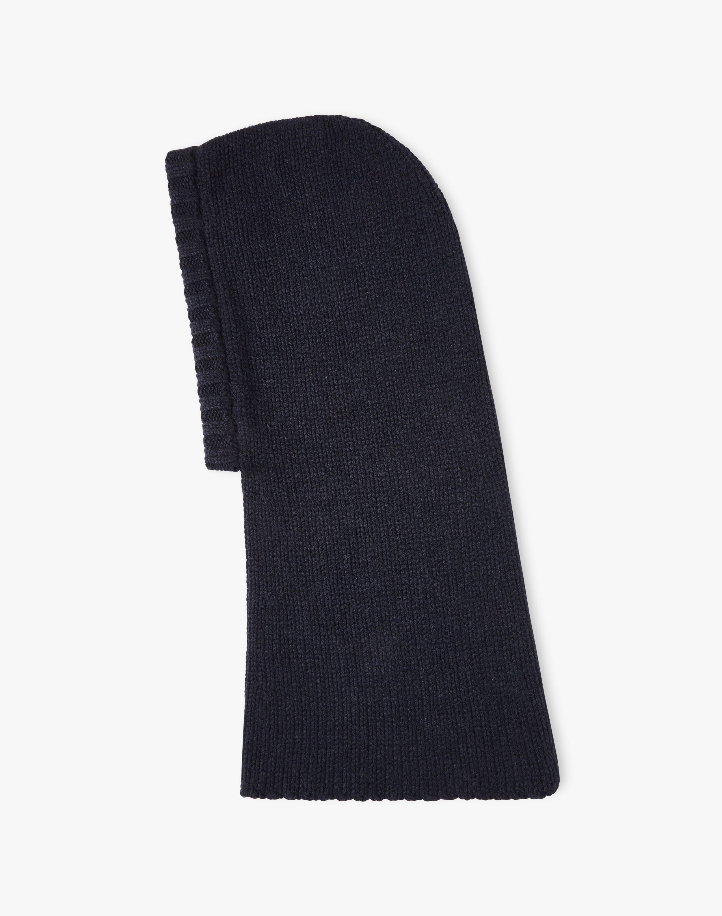 Cashmere Luxe Knit Hooded Snood in Midnight | Brora Offers