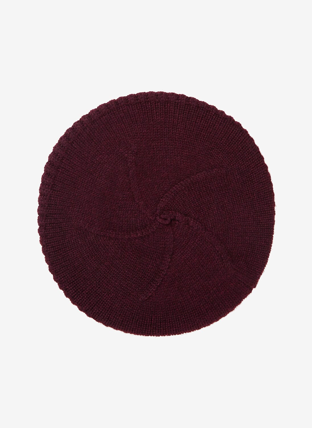Damson Cashmere Beret | Cashmere Hats & Berets | Brora