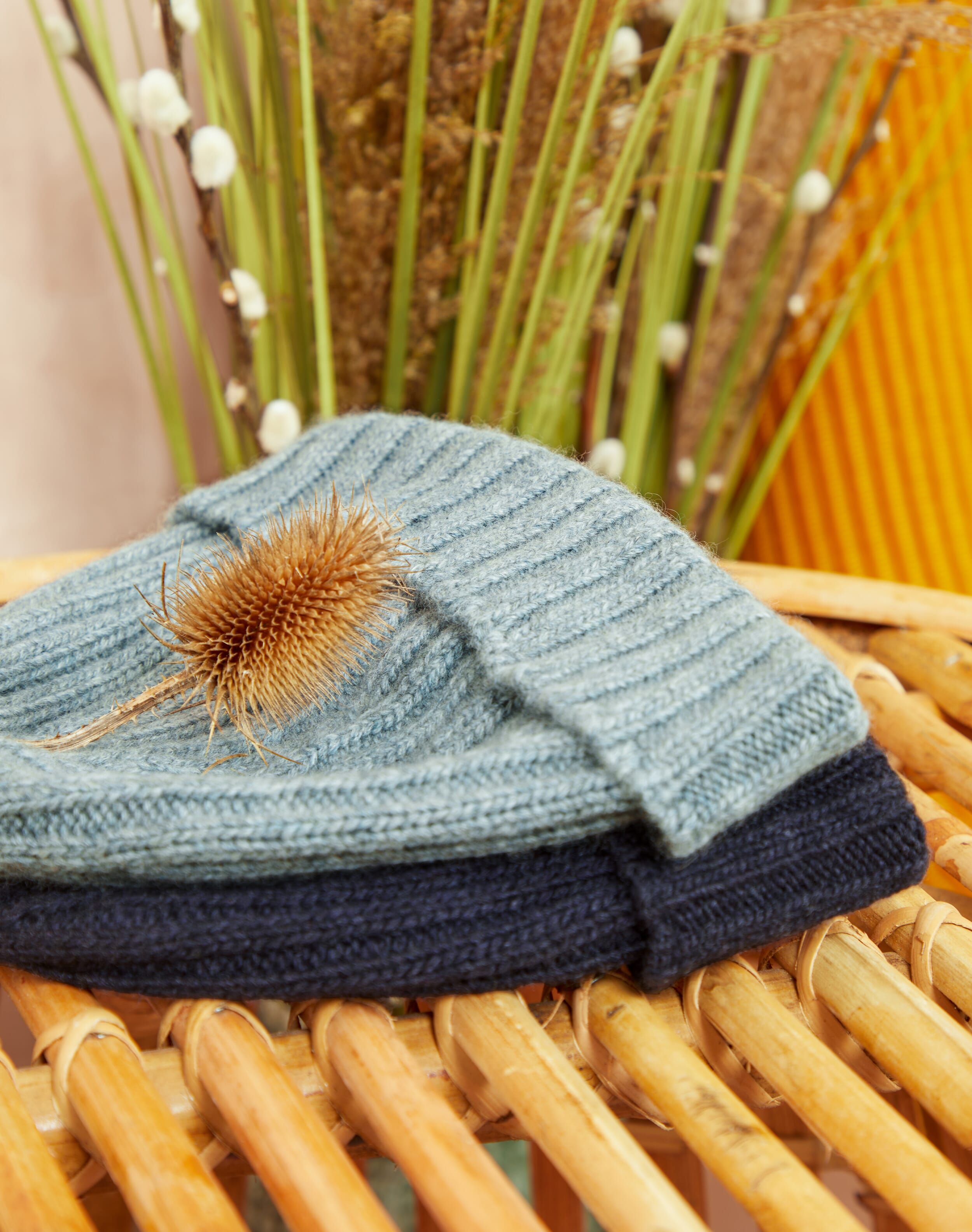 Mercury Cashmere Ribbed Hat | Scottish Cashmere Hats | Brora