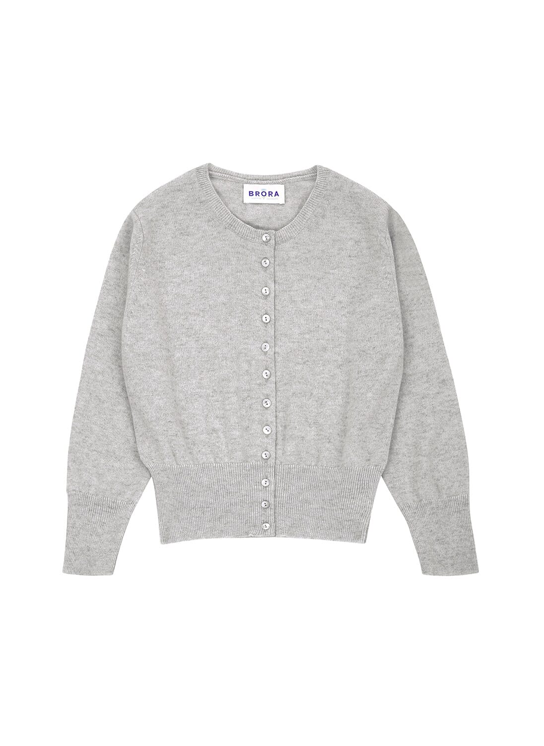 Cashmere Cropped Cardigan | Brora.co.uk