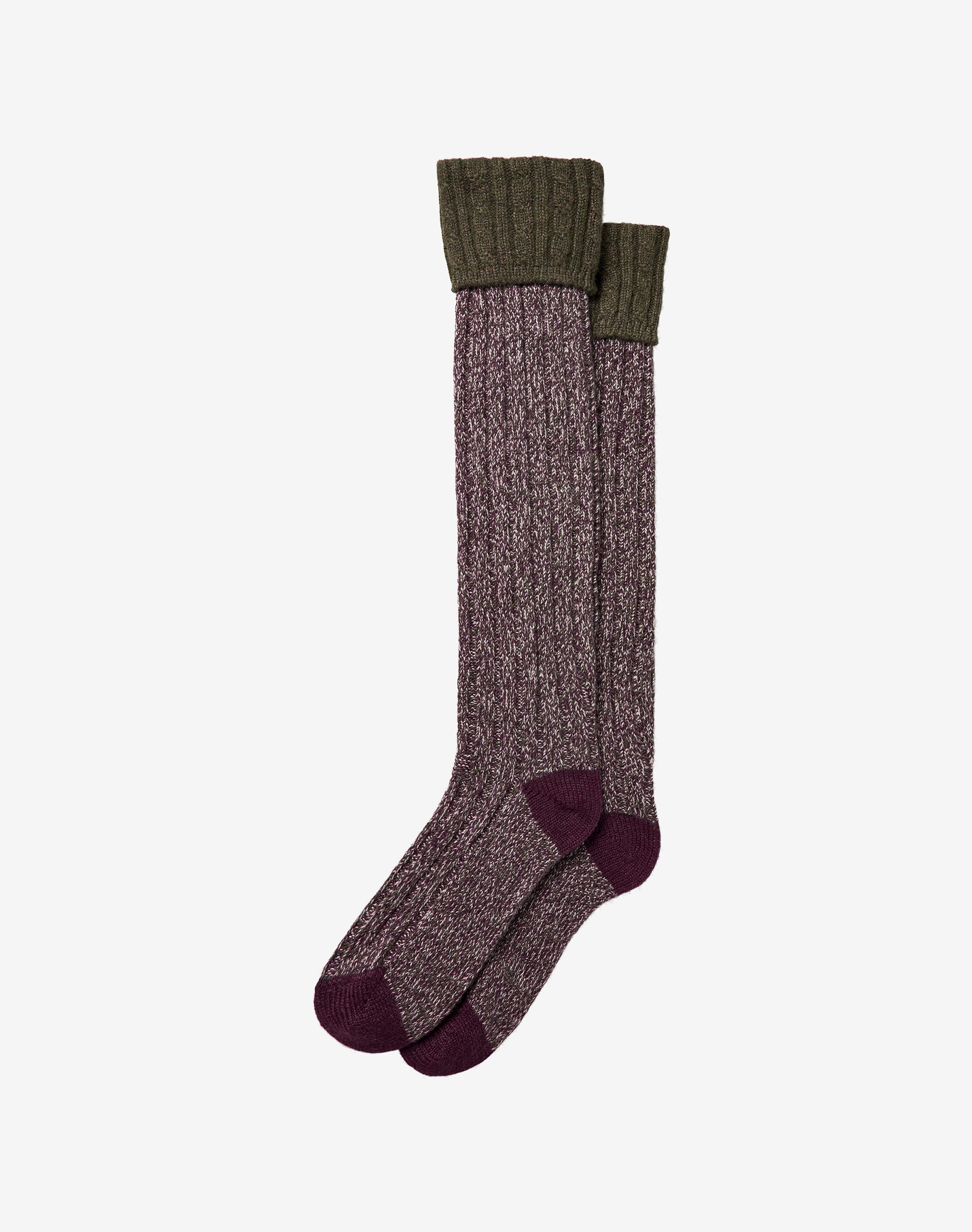 Cashmere Shooting Socks | Men's Accessories | Brora Fashion