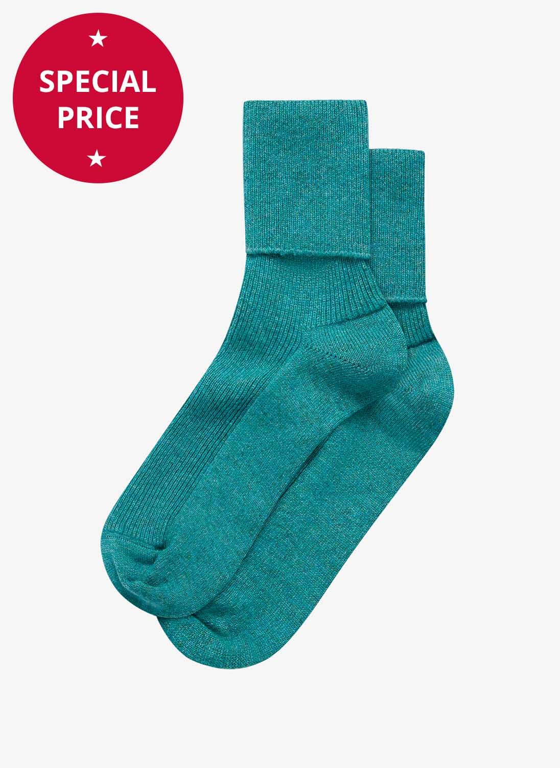 Jade Women's Cashmere Socks | Cashmere Outlet | Brora UK