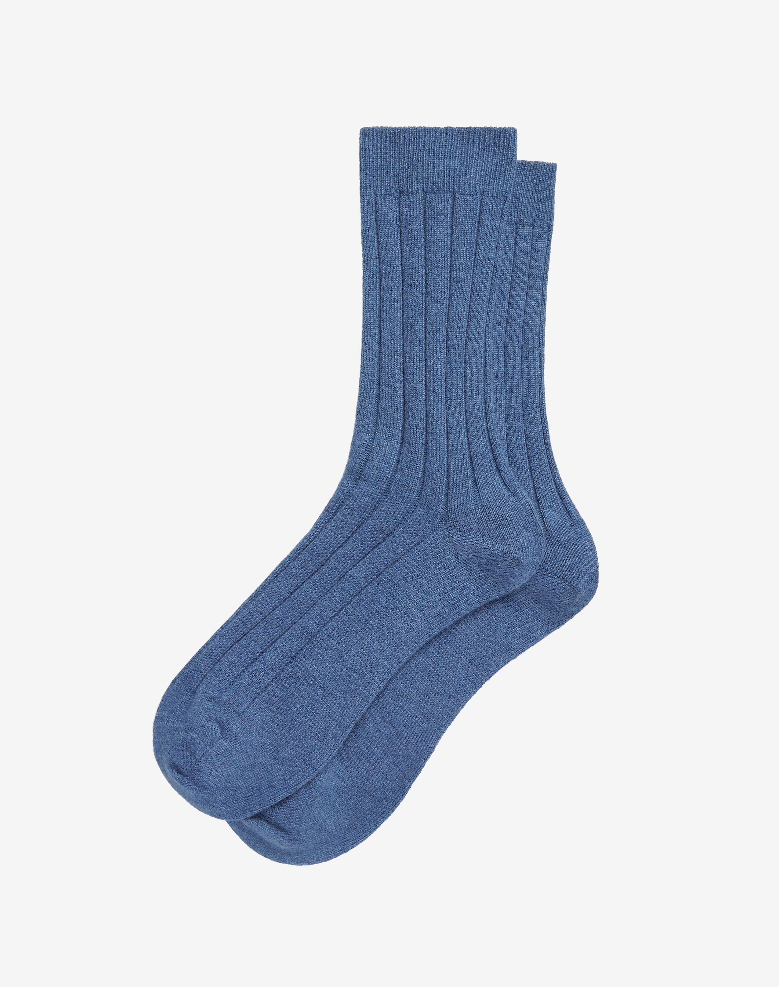 Chambray Men's Cashmere Socks | Cashmere Socks | Brora