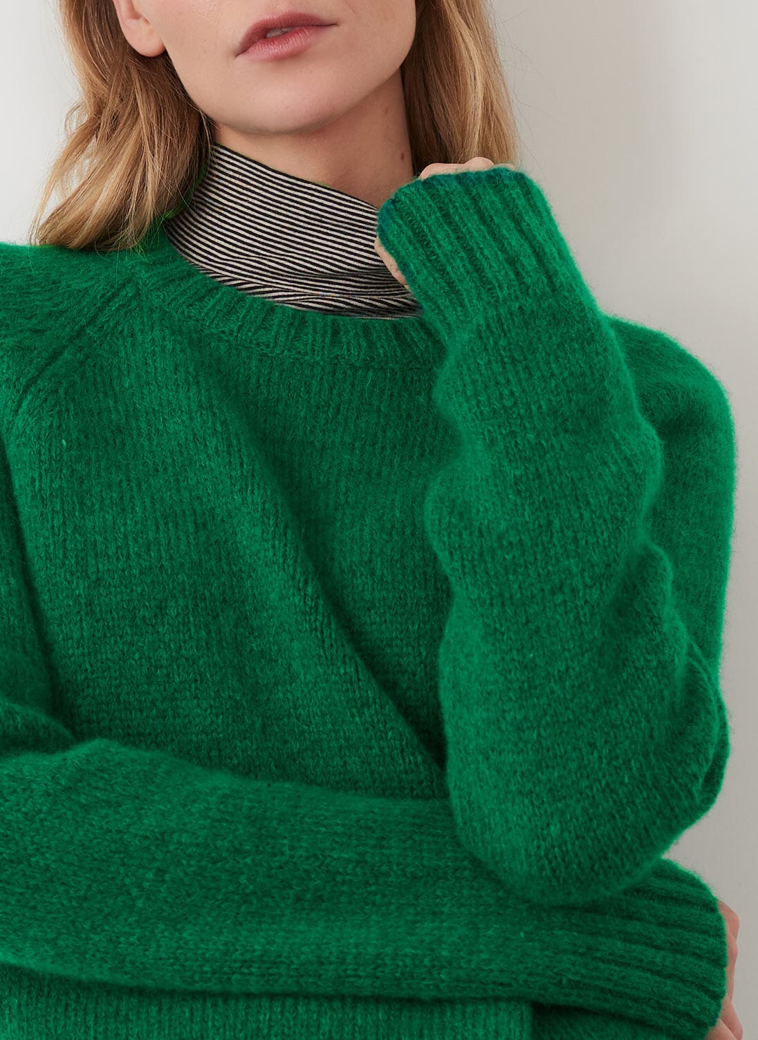 Meadow Alpaca Slouchy Jumper | Women's Jumpers | Brora