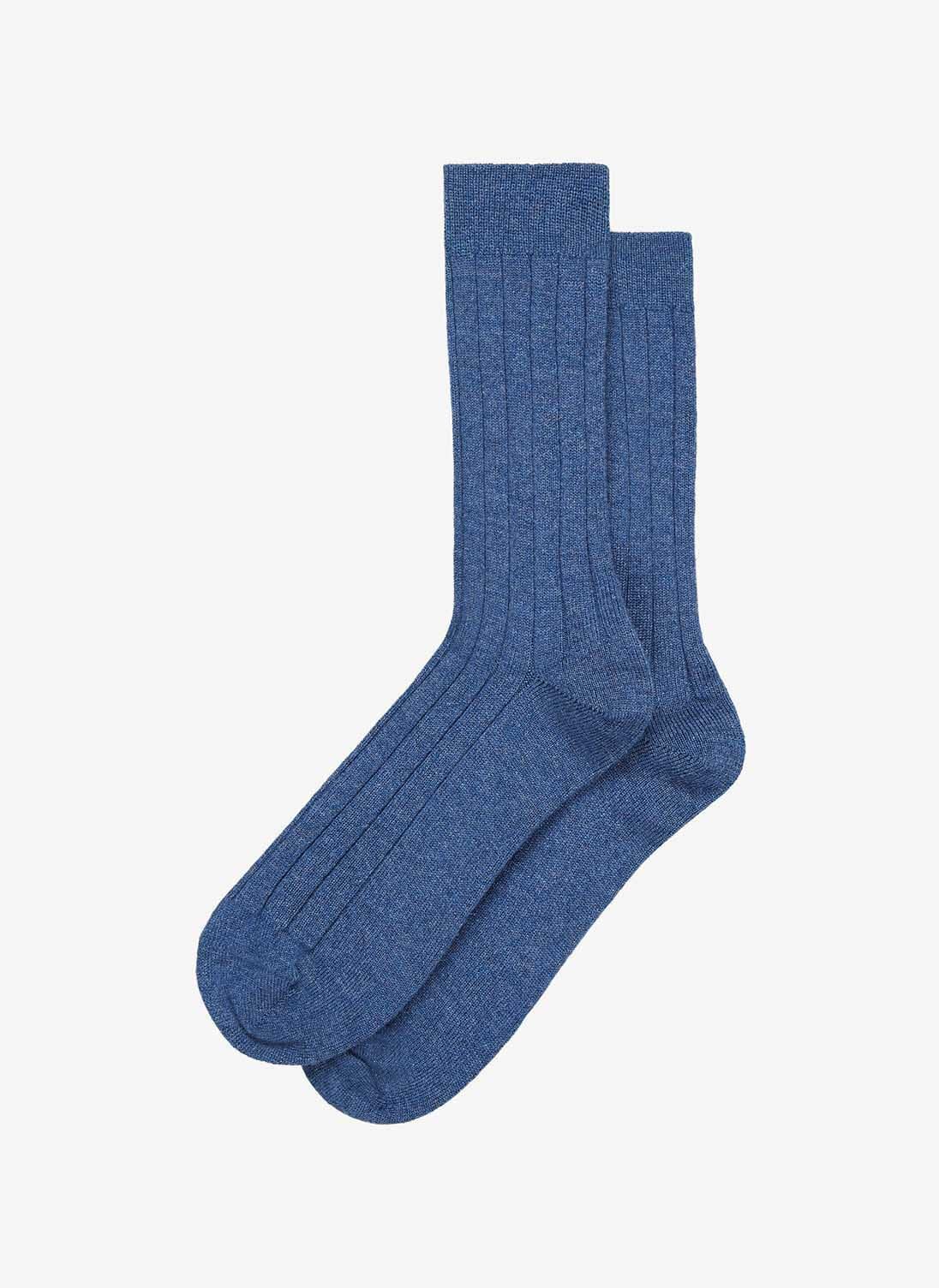 Mussel Cashmere Socks | Men's Cashmere Socks | Brora UK