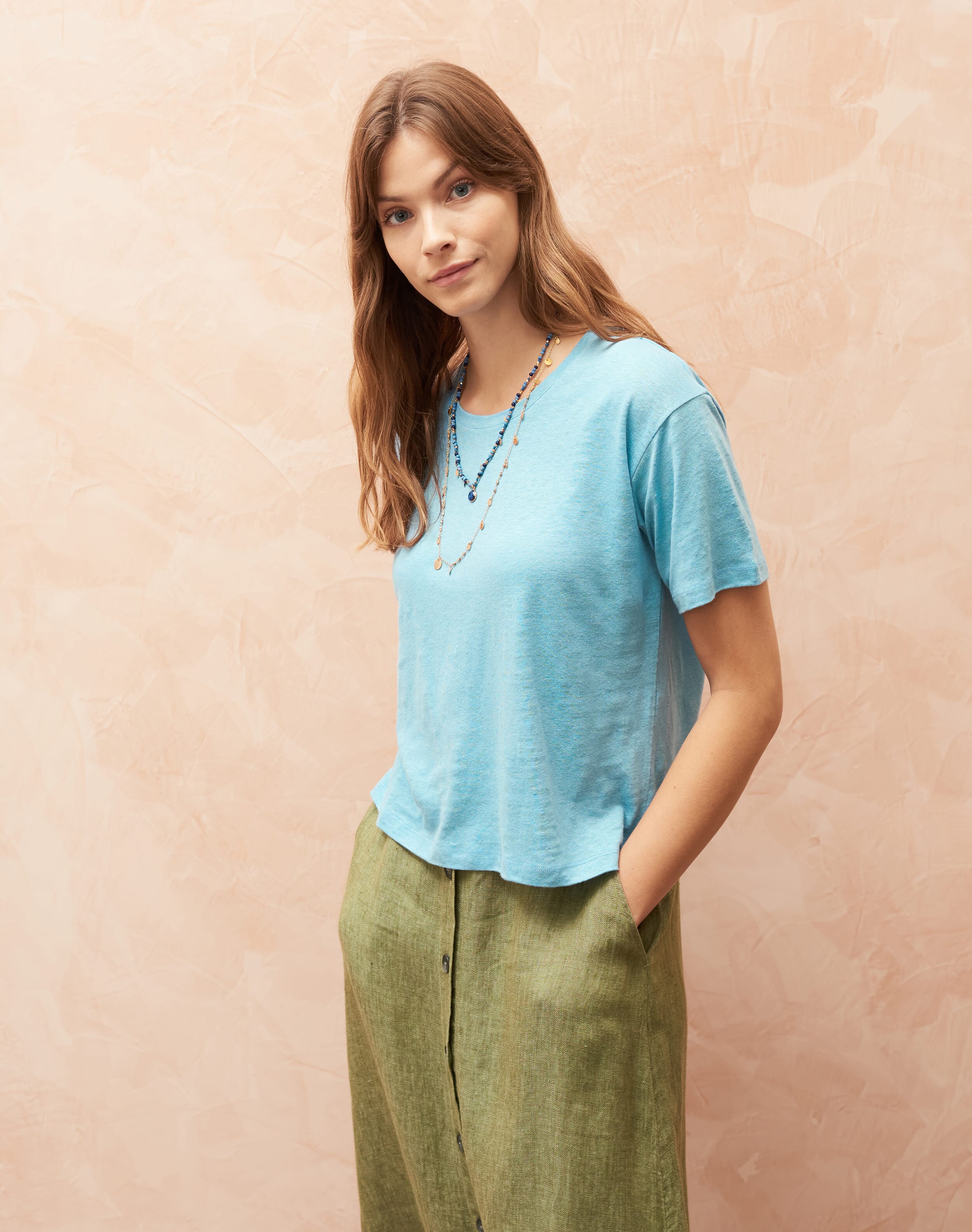 Sale Tops & T-Shirts | Jersey, Cotton and Silk Tops | Brora