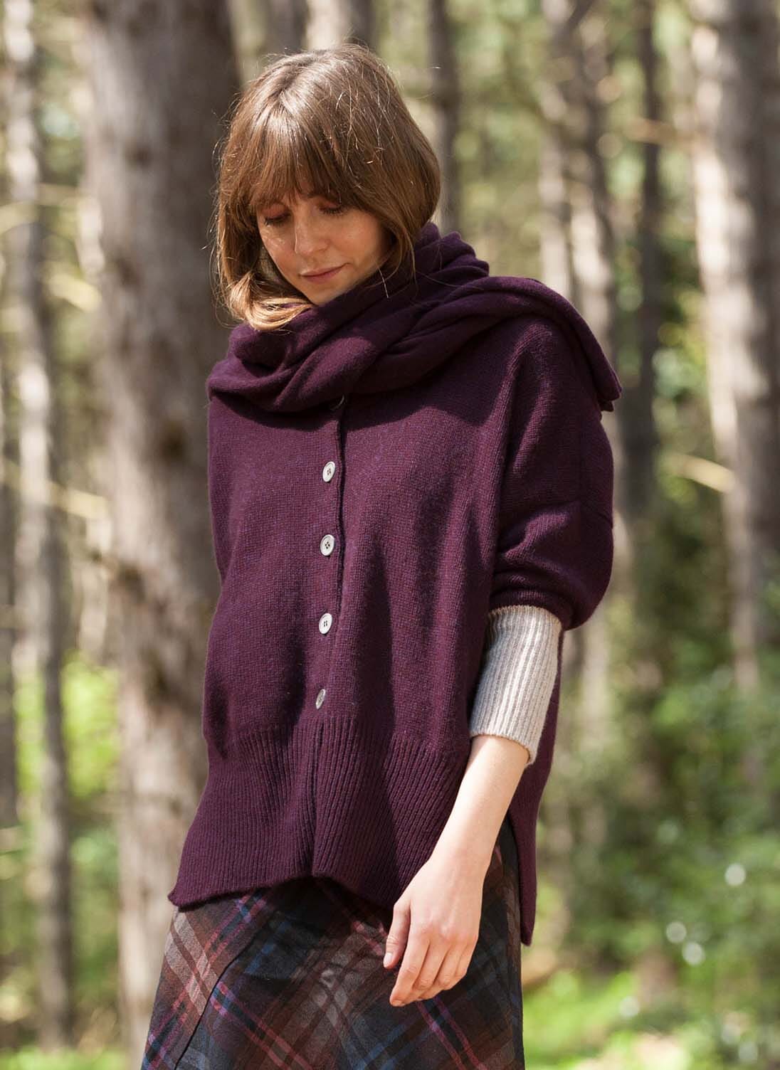 Cashmere Knitted Stole | Brora.co.uk