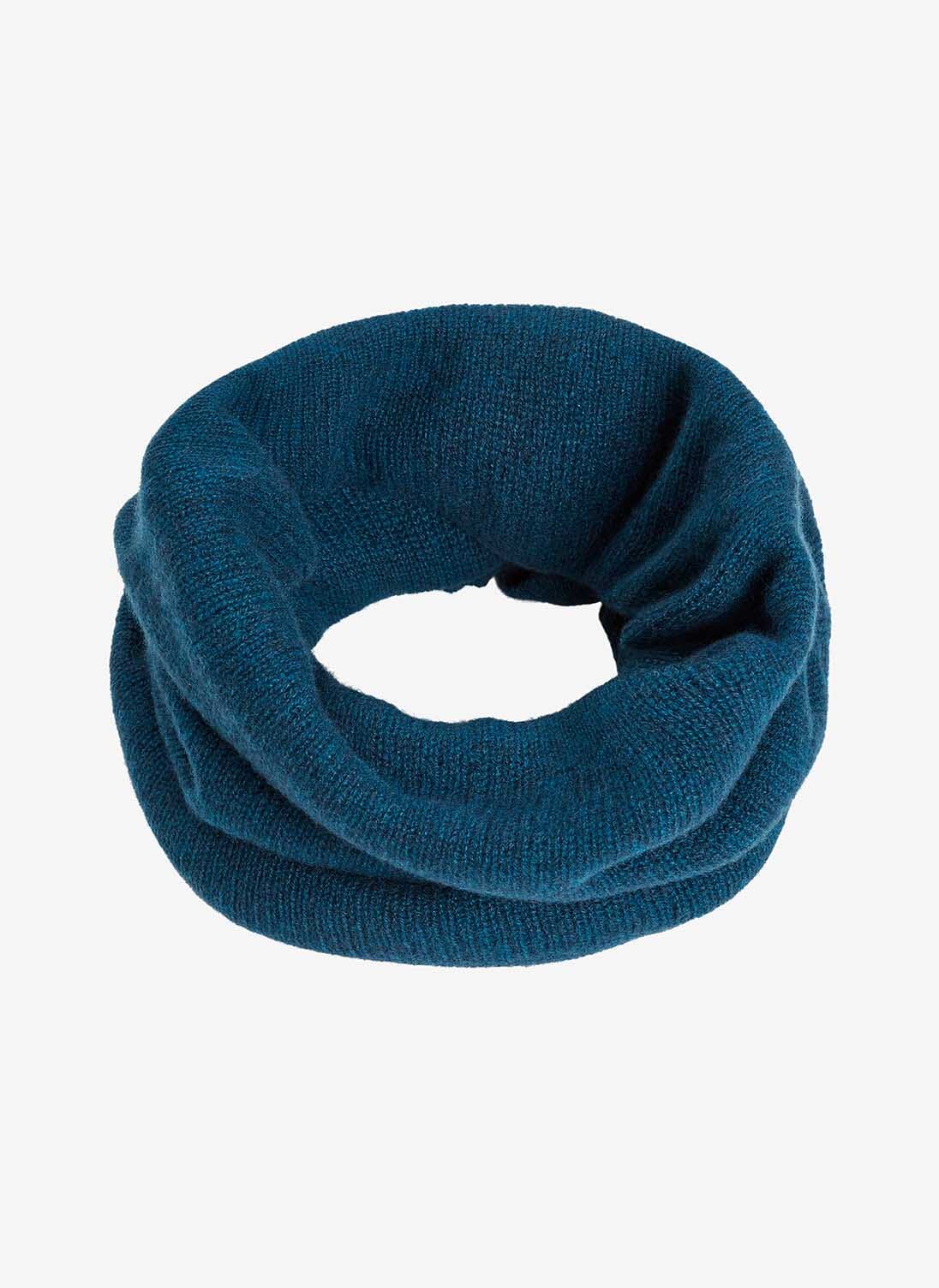 Cashmere Gauzy Snood in Sapphire | Women's Scarves | Brora