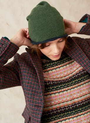 Alessandra | Brora Portrait | Sustainable Knits & Tailoring