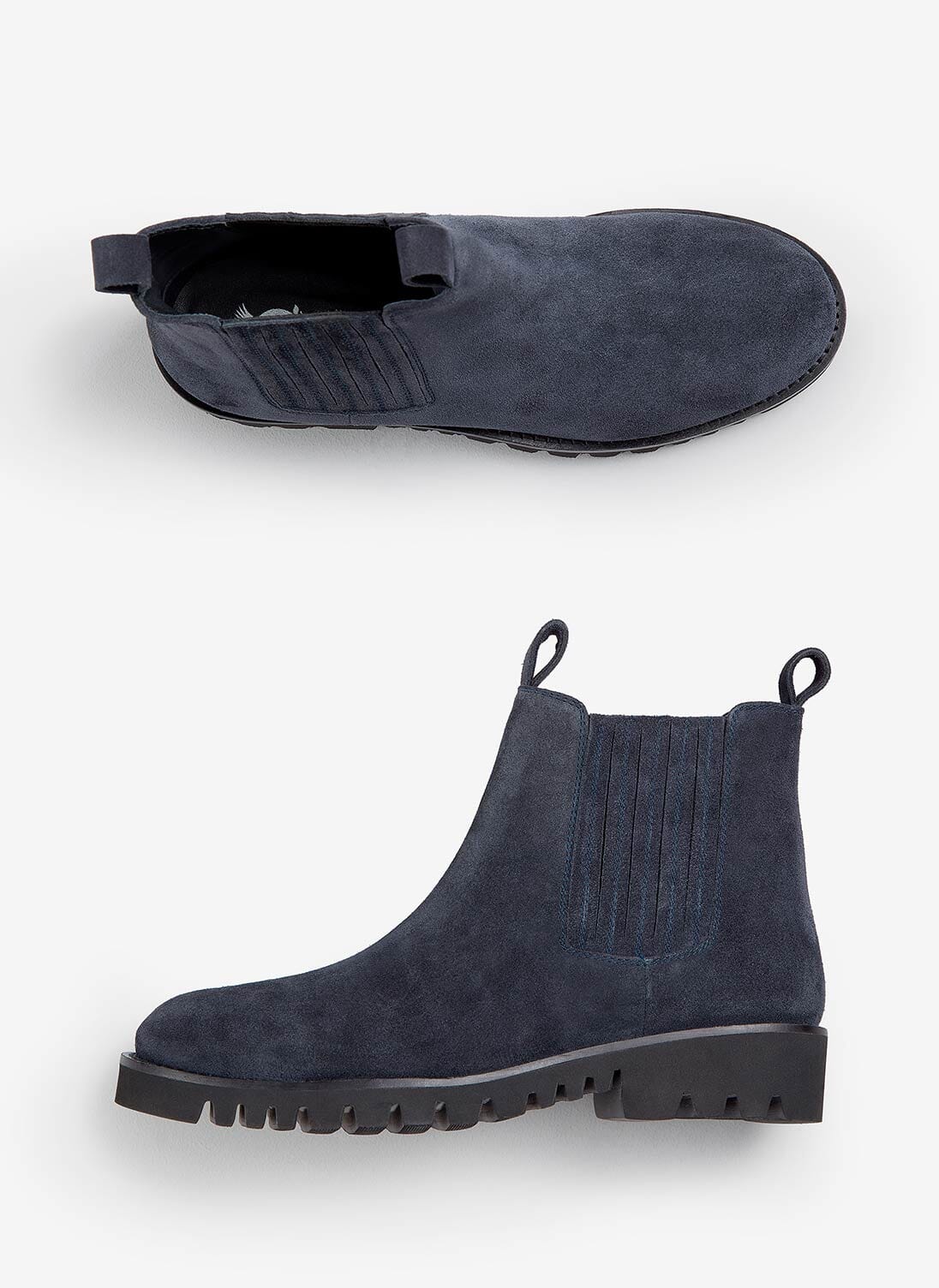 Ink Slip On Chunky Chelsea Boots | Trainers & Boots | Brora