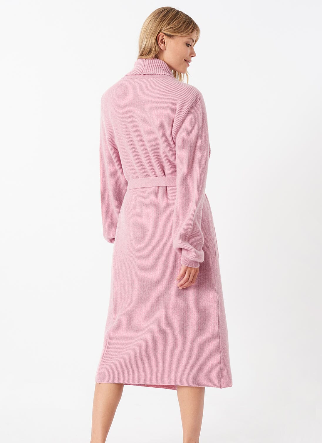 Women's Wild Rose Cashmere Dressing Gown | Brora