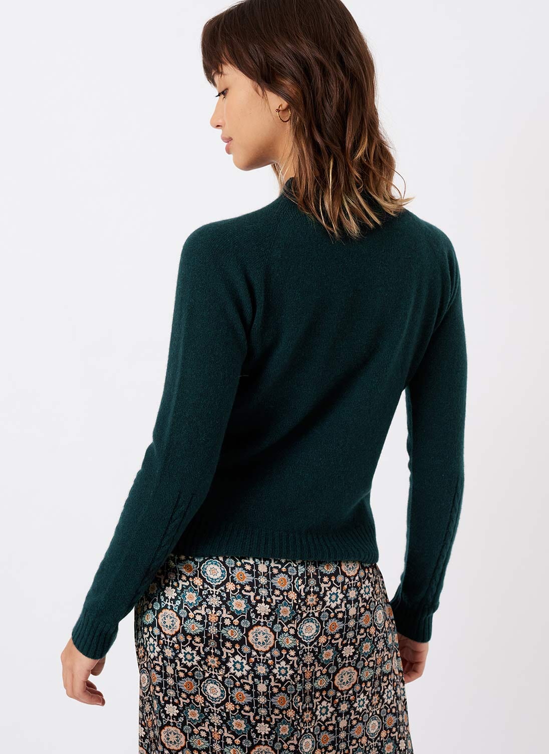 Ivy Cashmere Cable Jumper | Women's Jumpers | Brora Online