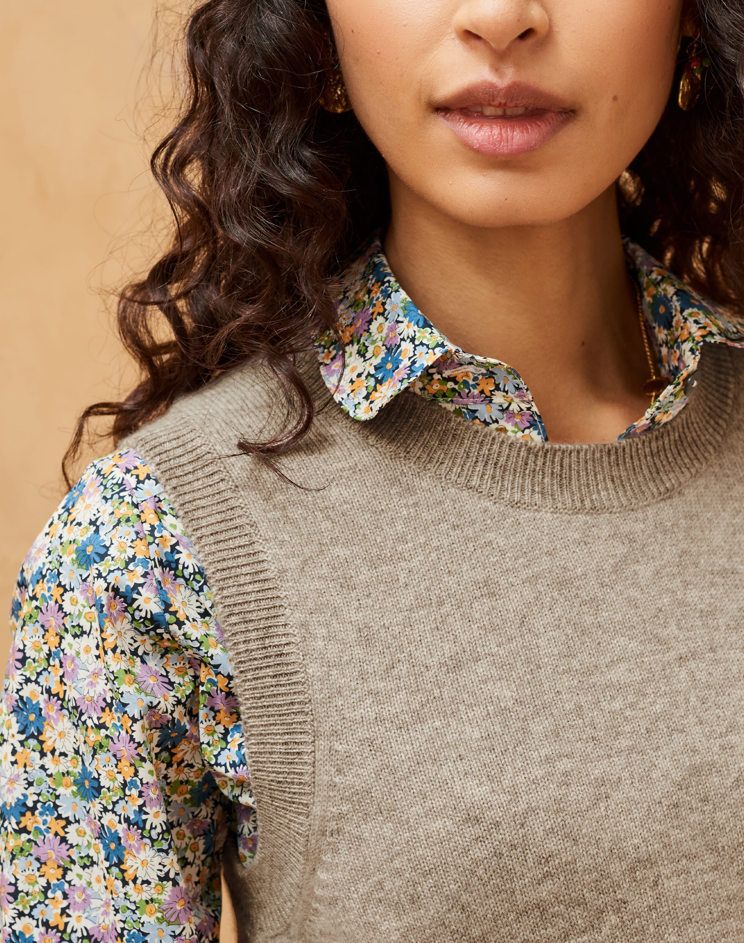 Ash Cashmere Tank | Women's Jumpers & Tanks | Brora