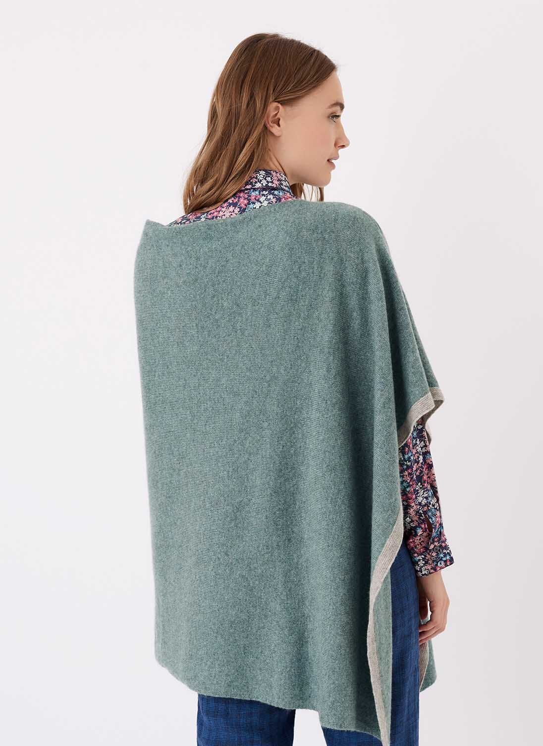Mercury & Ash Cashmere Poncho | Women's Poncho | Brora UK