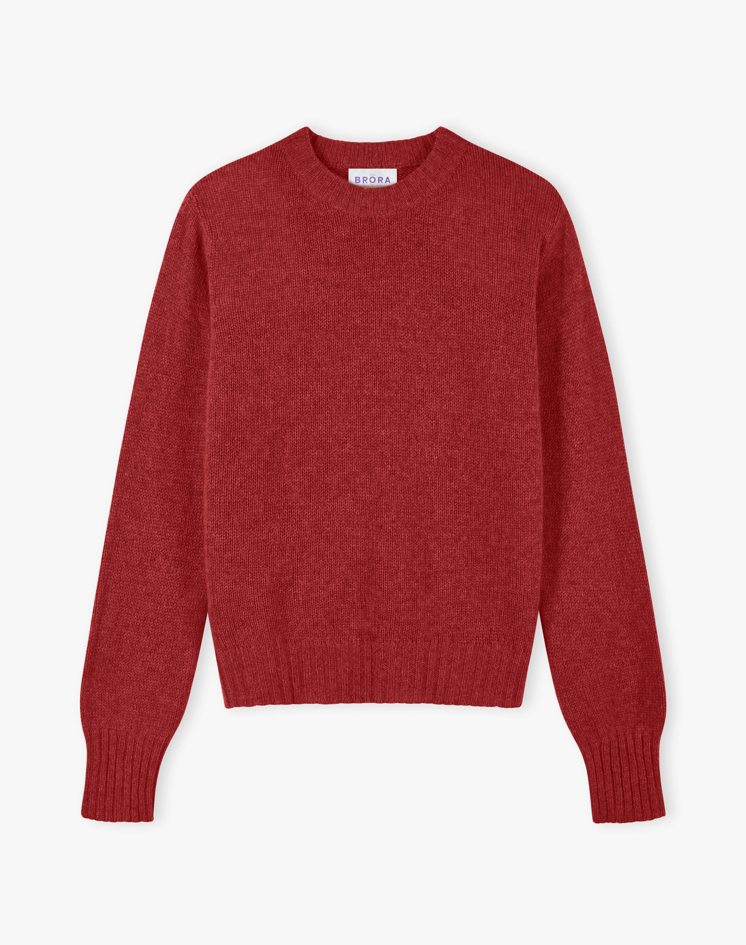 Red Cashmere Gauzy Jumper | Women's Jumpers | Brora Sale