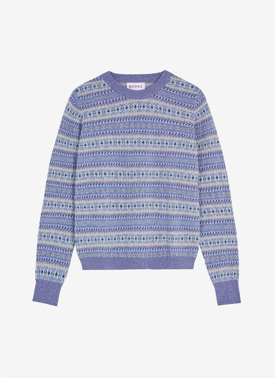 Iris Cashmere Ditsy Fair Isle Jumper | Women's Jumpers | Brora