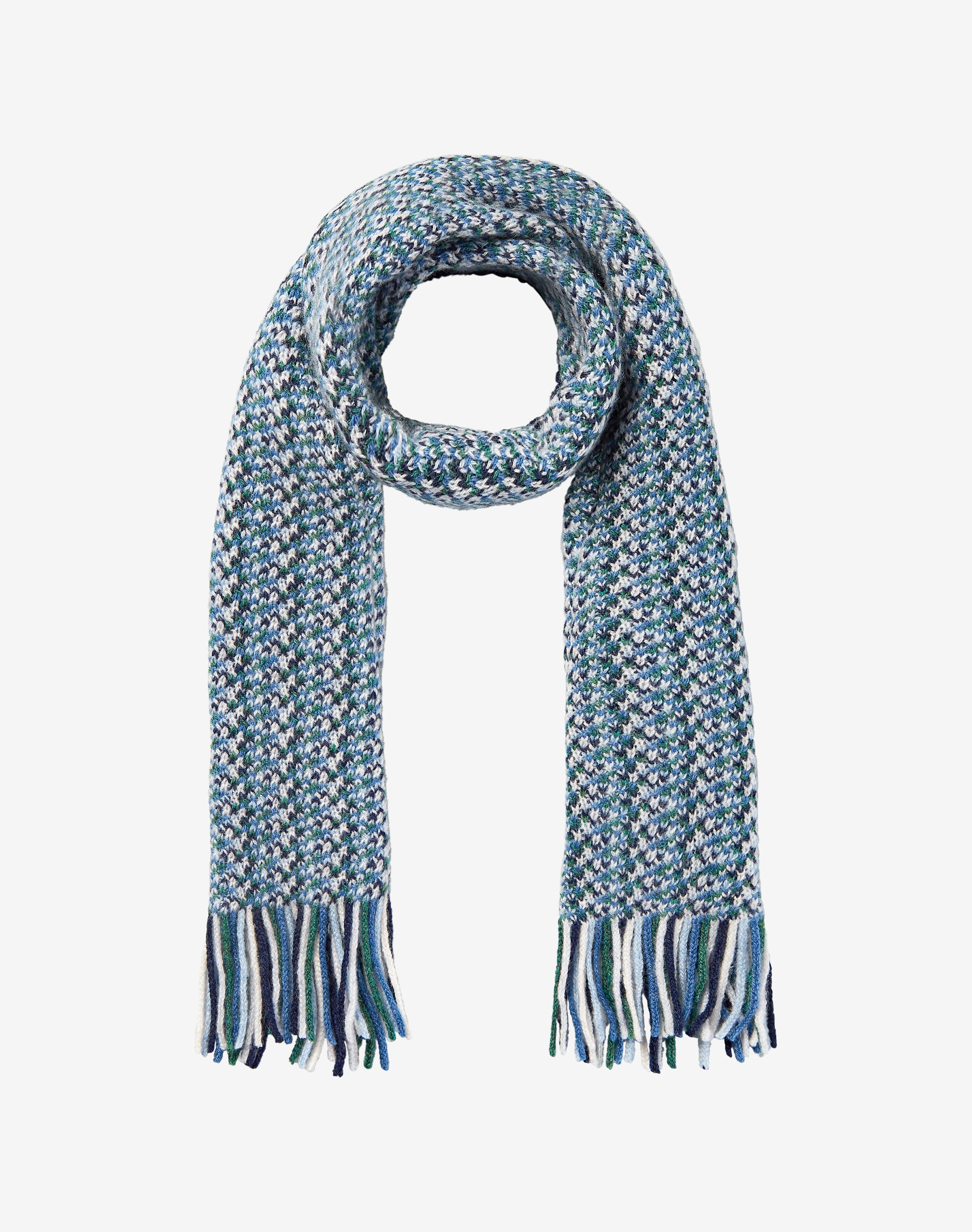 Blue Cashmere Speckle Scarf | Children's | Brora Fashion
